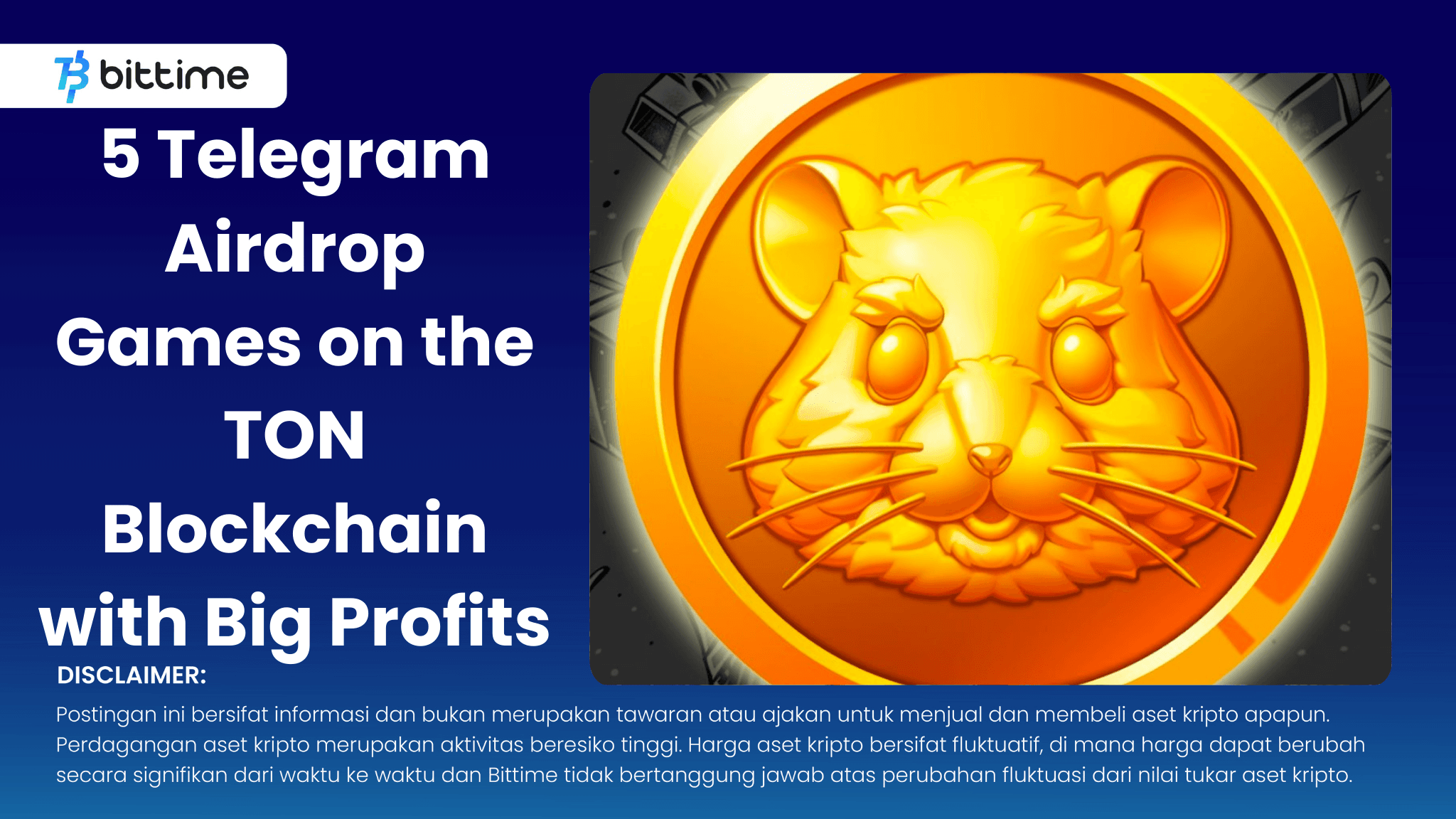 5 Telegram Airdrop Games on the TON Blockchain