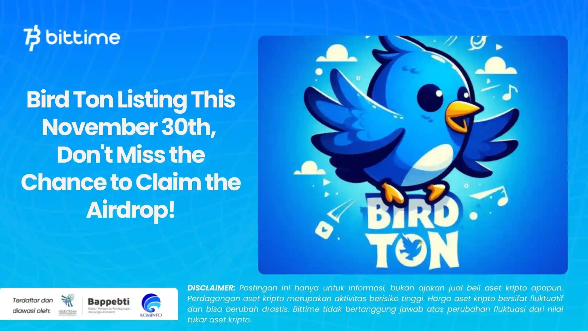 Bird Ton Listing This November 30th, Don't Miss the Chance to Claim the ...
