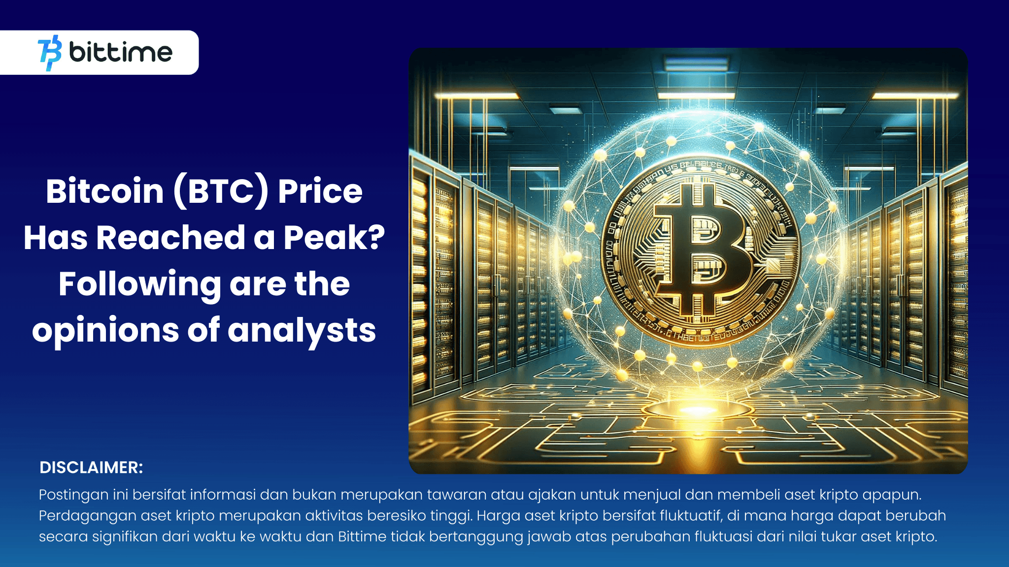 Bitcoin (BTC) Price Has Reached a Peak? Following are the opinions of ...