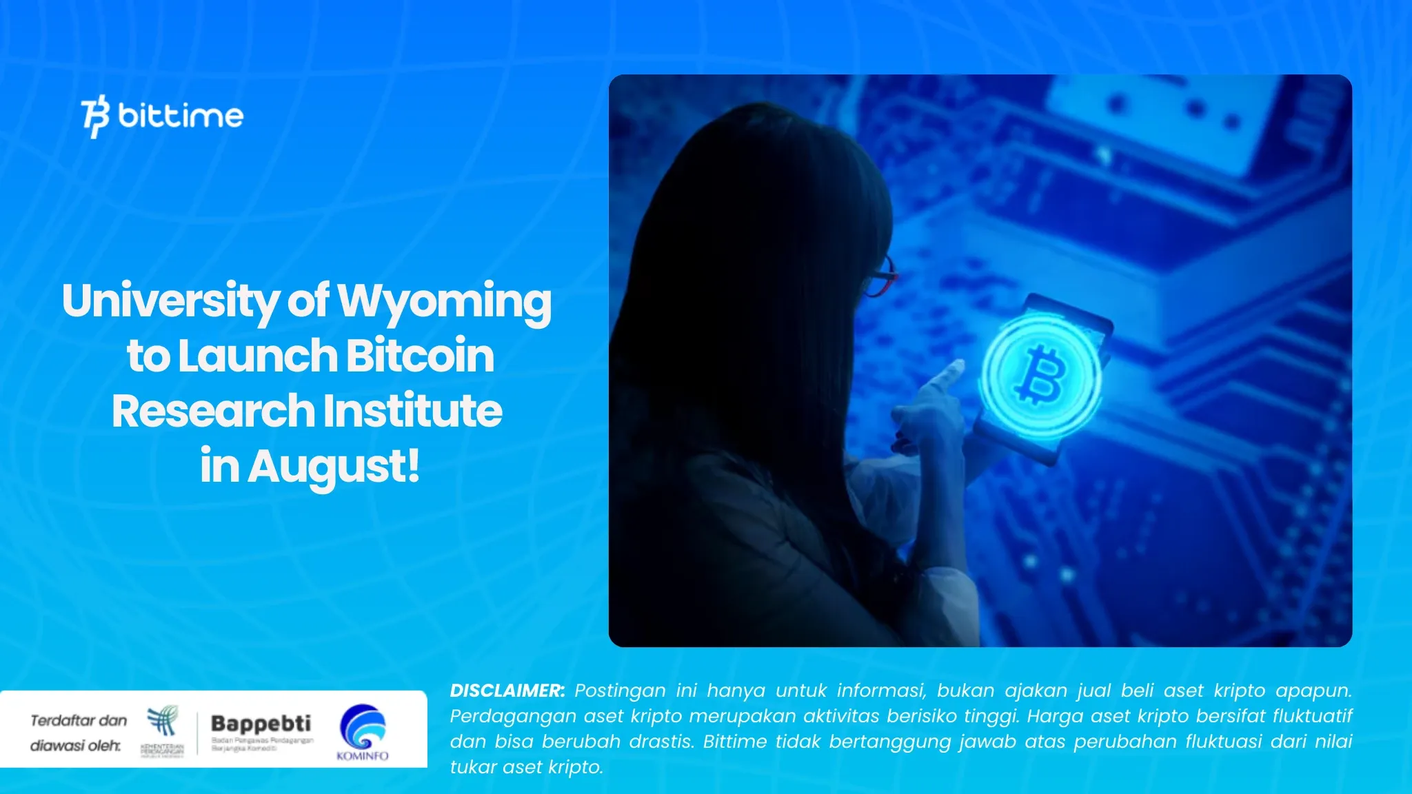 University of Wyoming to Launch Bitcoin Research Institute
