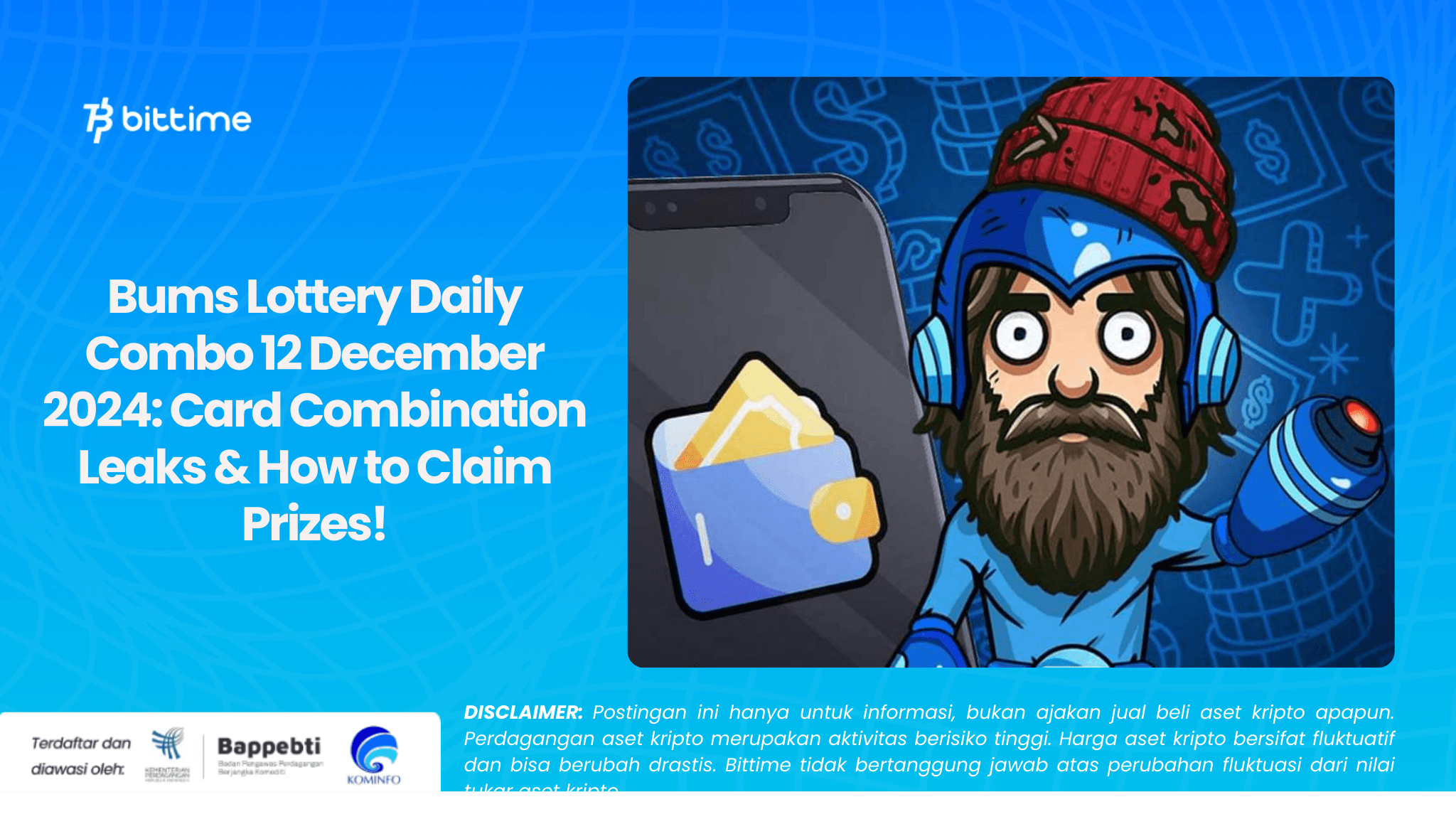 Bums Lottery Daily Combo 12 December 2024: Card Combination Leaks & How to Claim Prizes!