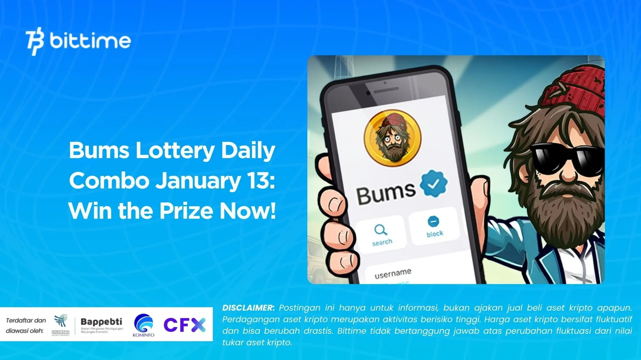 Bums Lottery Daily Combo January 13: Win the Prize Now!
