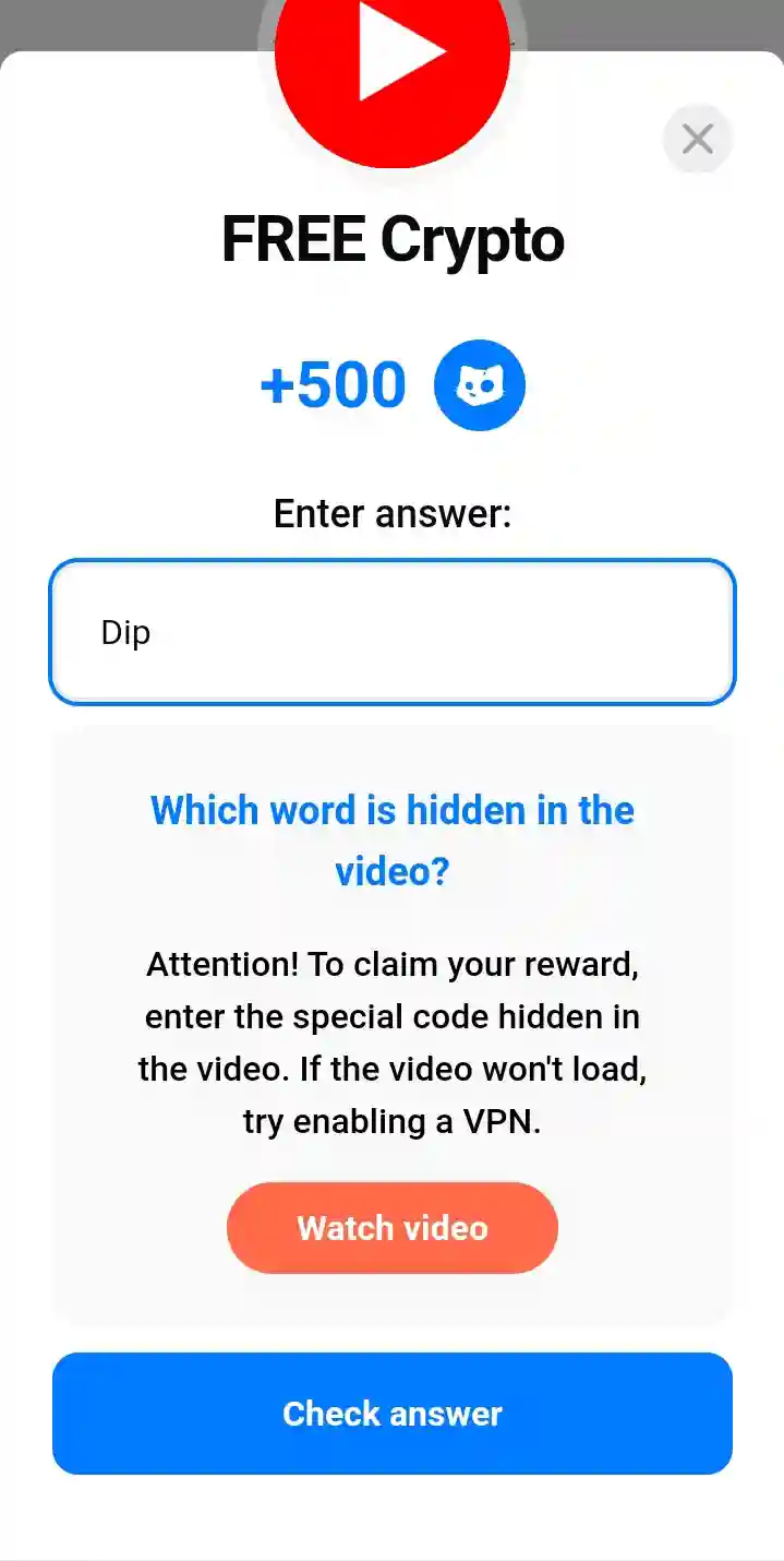 CATS Youtube Code: Want FREE Crypto? This Telegram Bot is Your Ticket!