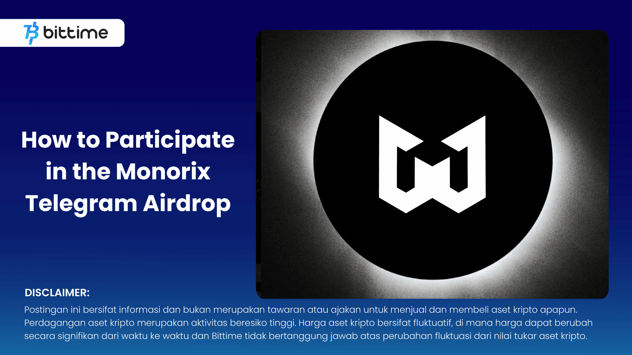 How to Participate in the Monorix Telegram Airdrop