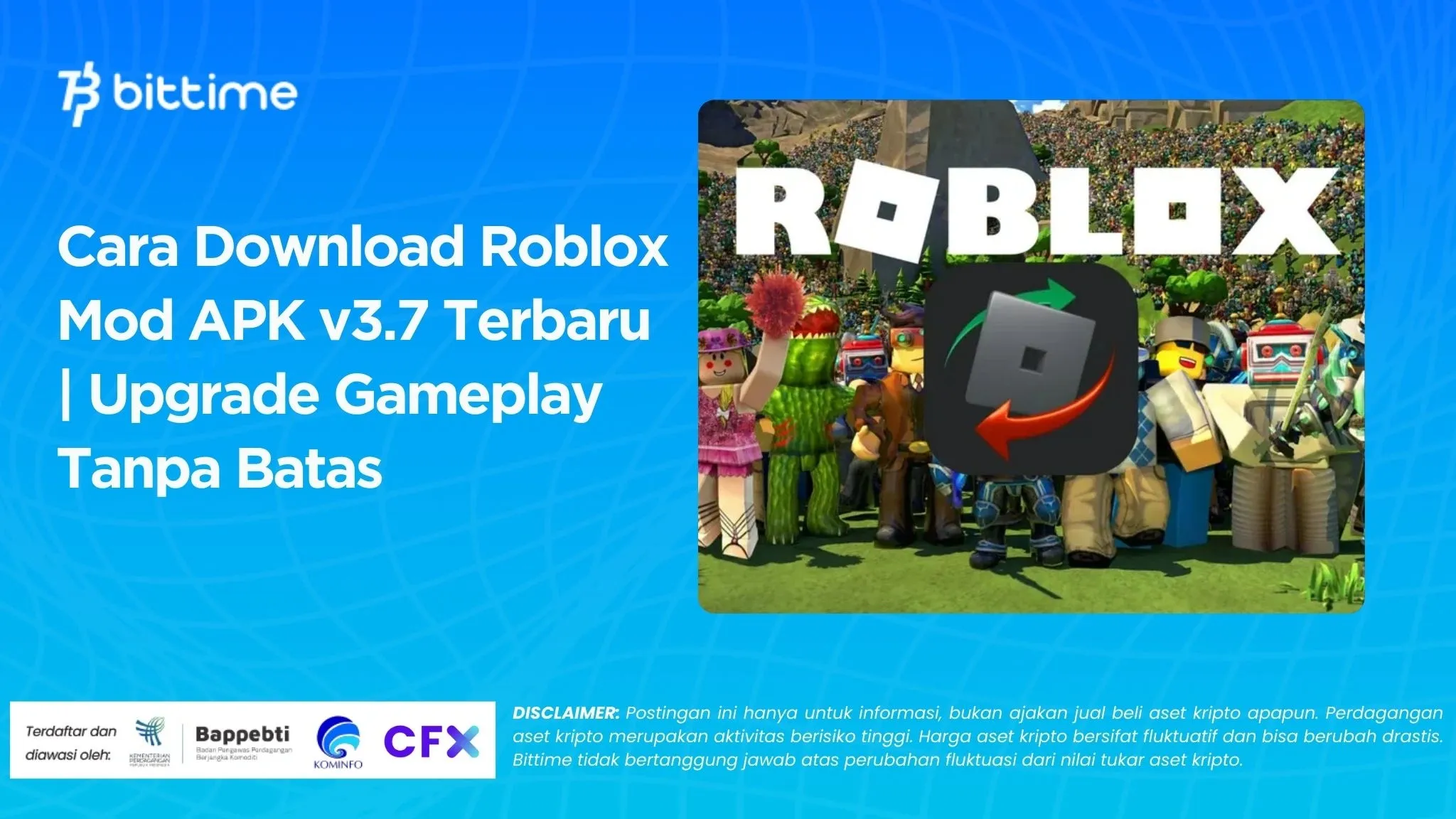 Cara Download Roblox Mod APK v3.7 Terbaru | Upgrade Gameplay Tanpa Batas