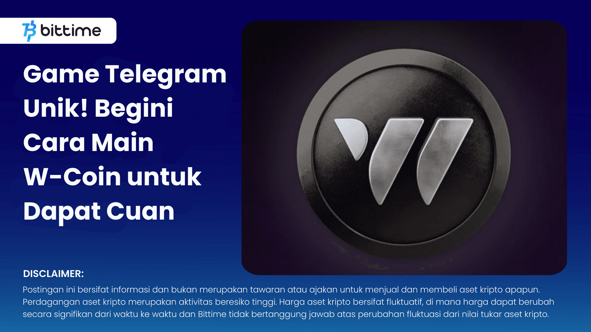 Game Telegram Unik! Begini Cara Main W-Coin untuk Dapat Cuan