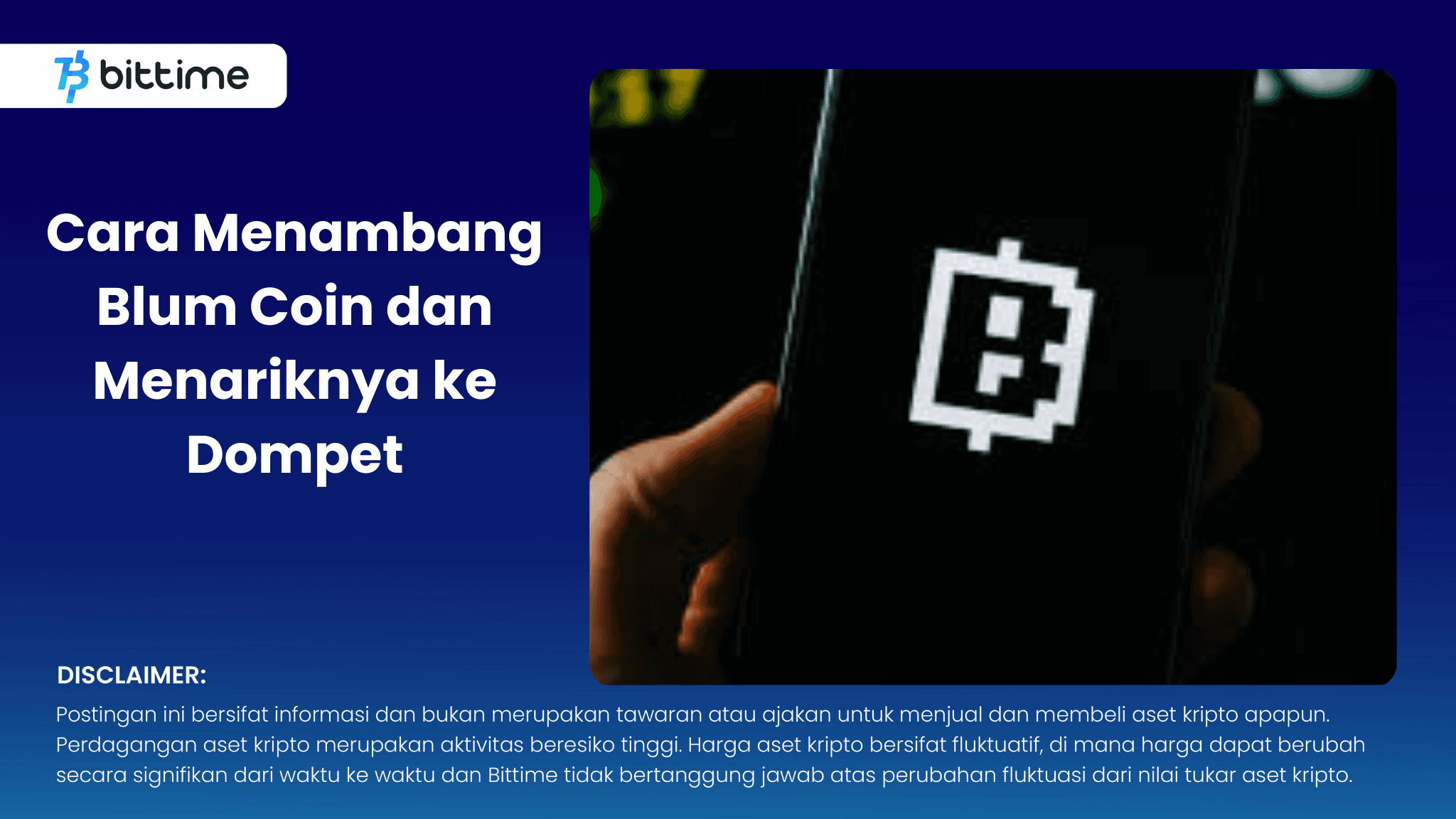 Cara Menambang Blum Coin dan Menariknya ke Dompet