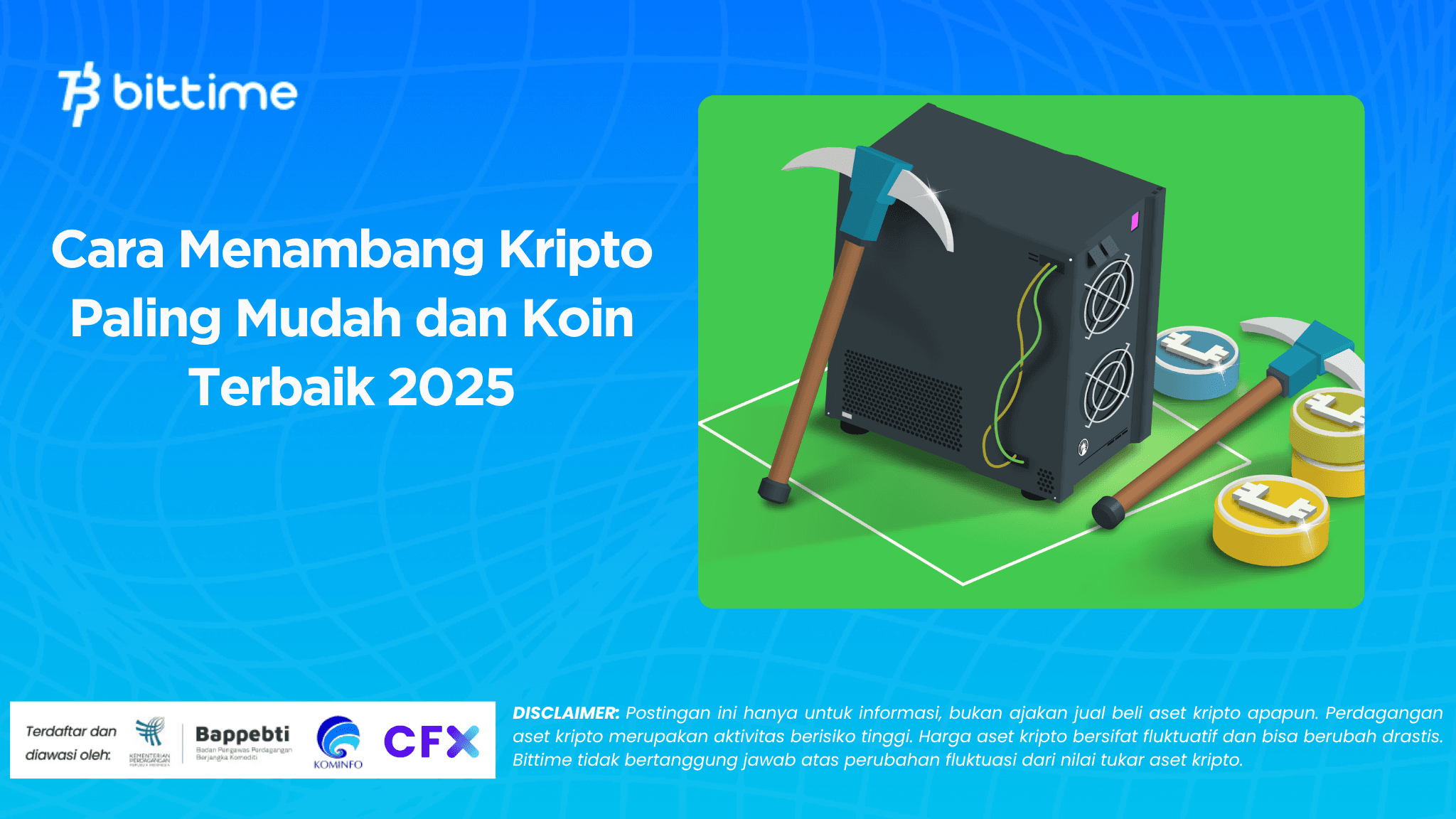 Cara Menambang Kripto Paling Mudah