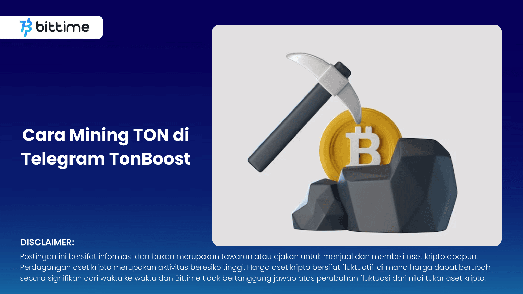Cara Mining TON di Telegram TonBoost