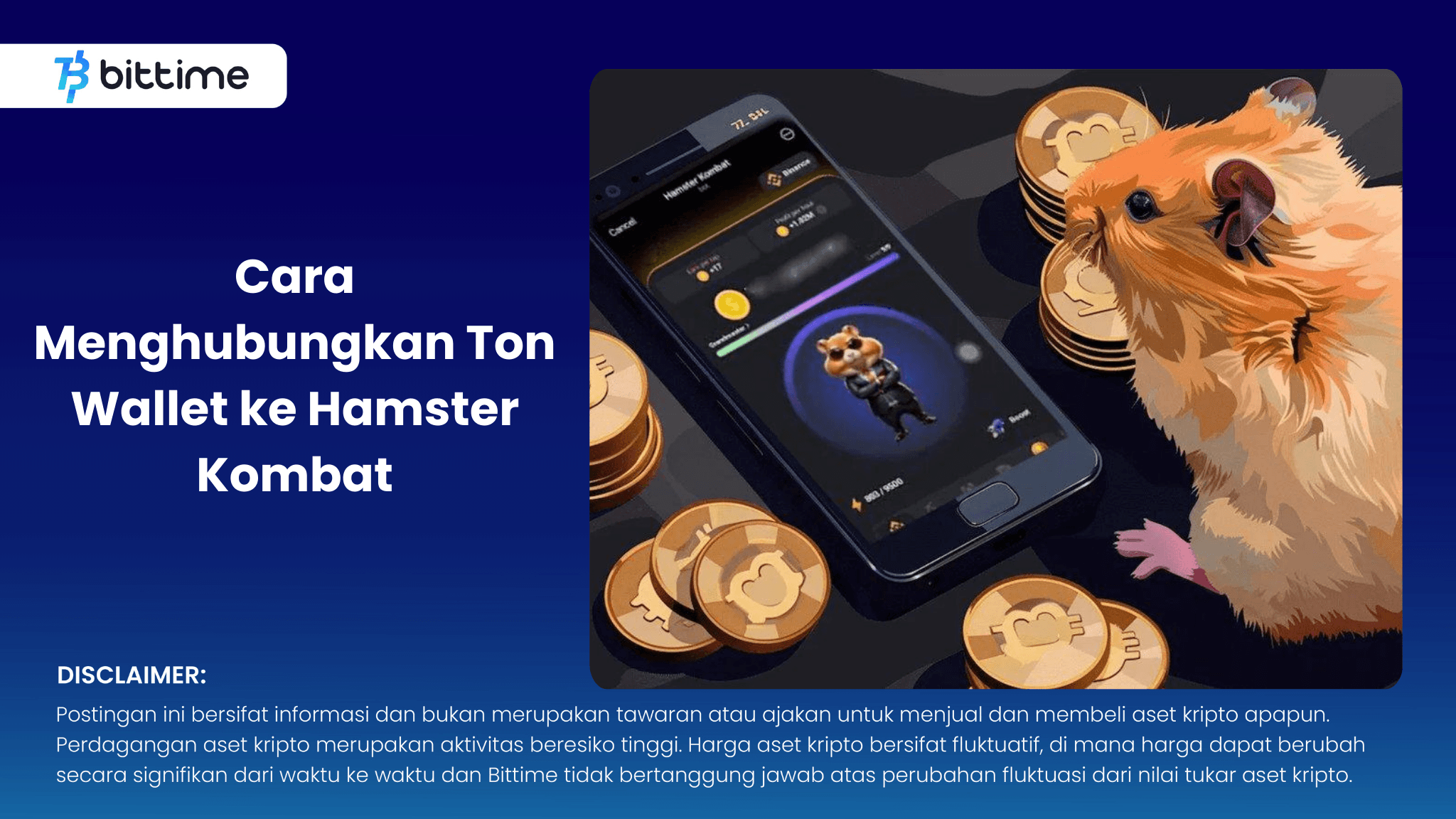 Cara menghubungkan Ton Wallet ke Hamster Kombat