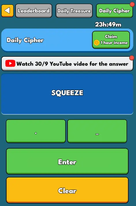 Cat Gold Miner Daily Cipher 30 September: Intip Update