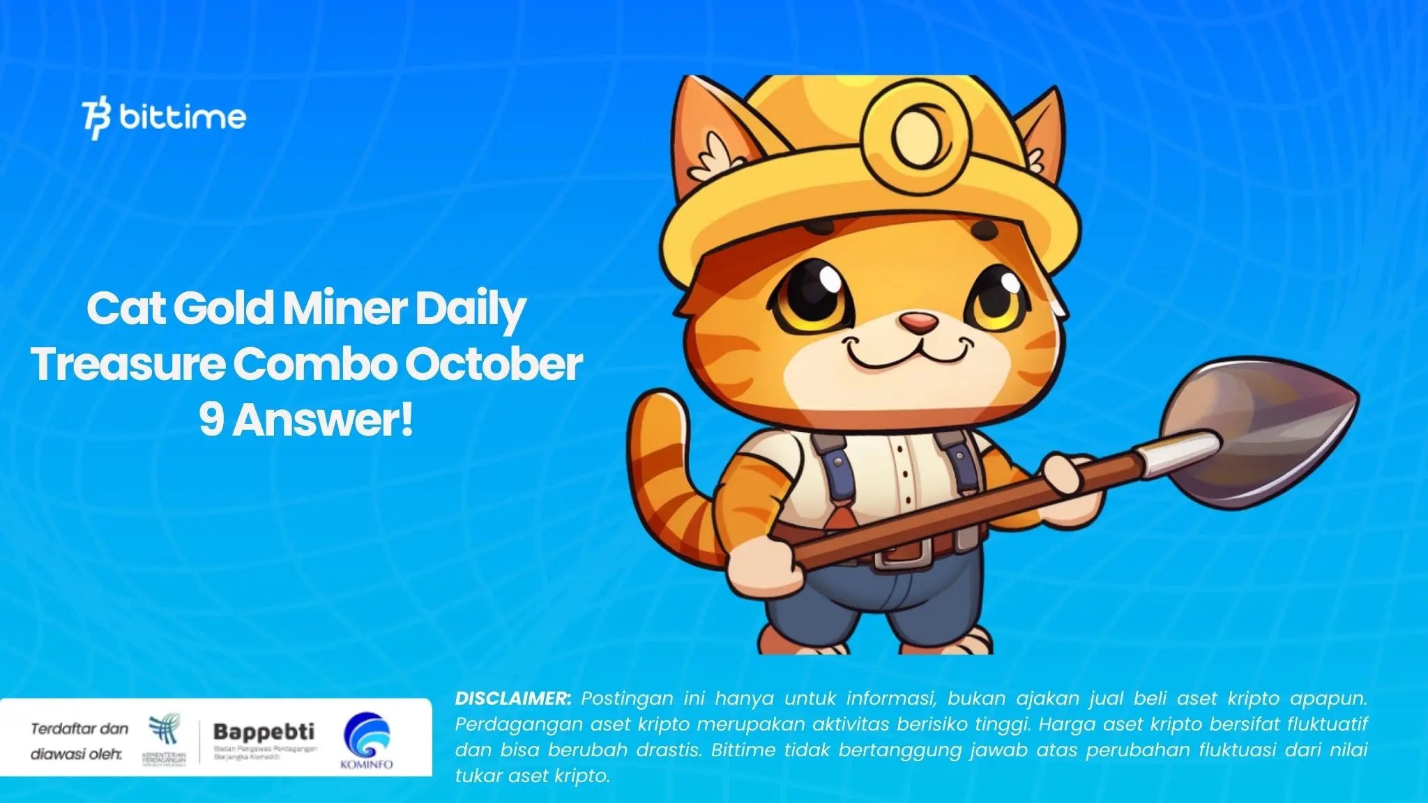 Cat Gold Miner Daily Treasure Combo October 9 Answer!
