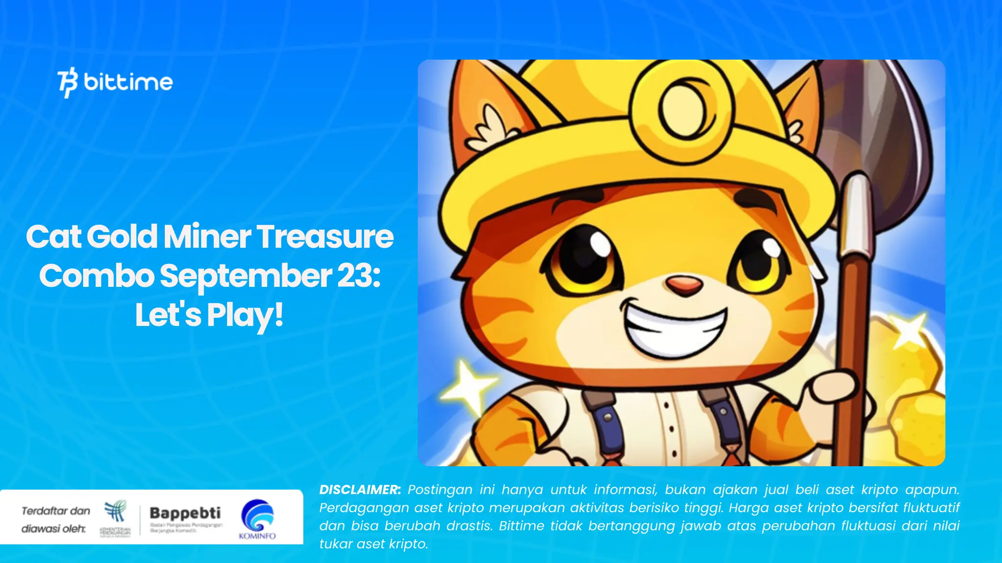 Cat Gold Miner Treasure Combo September 23: Let's Play!
