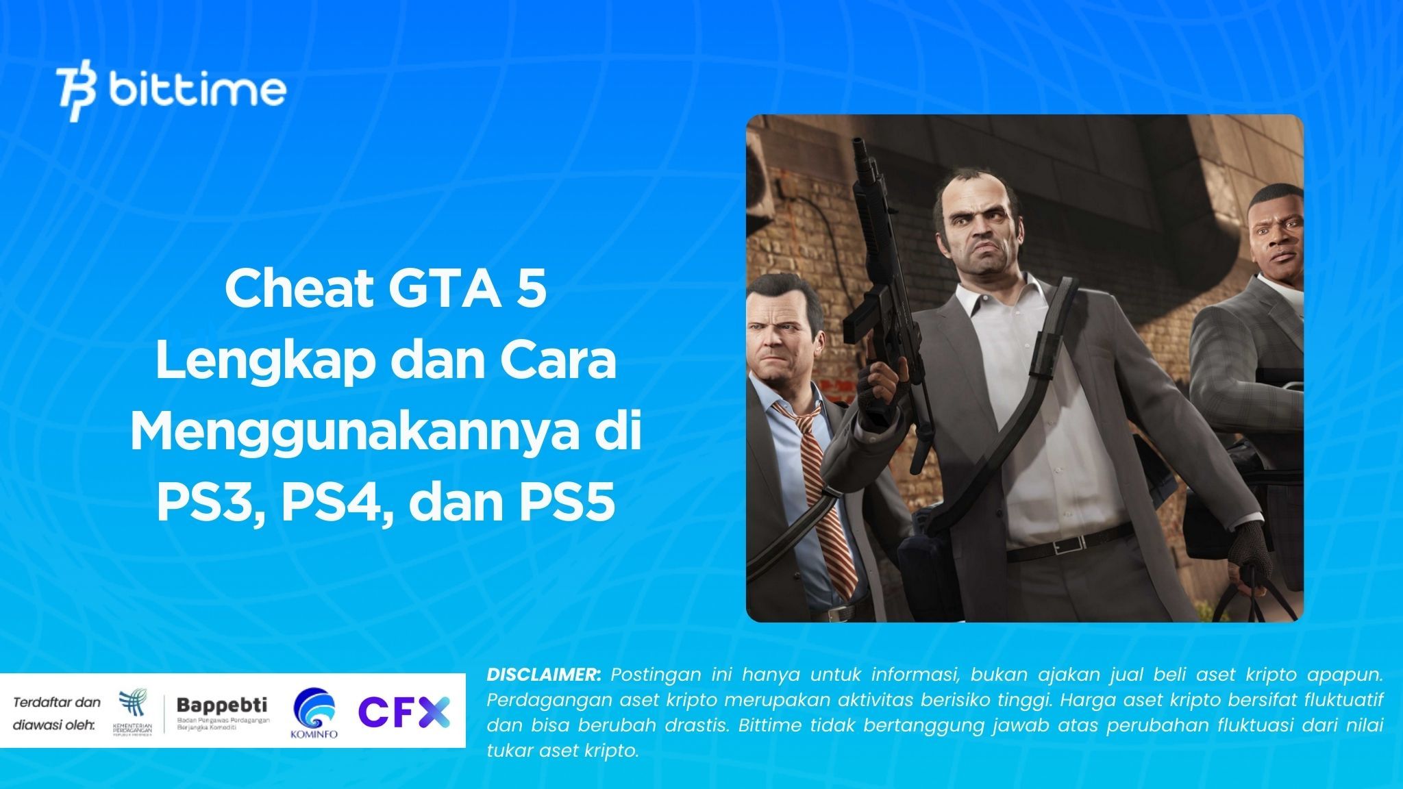 Cheat GTA 5 Lengkap PS3 PS4 PS5 dan Cara Menggunakannya