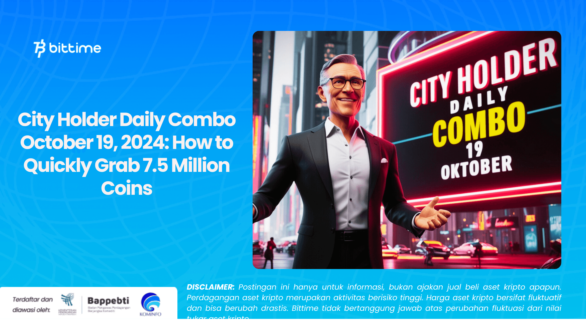 City Holder Daily Combo October 19, 2024: How to Quickly Grab 7.5 ...