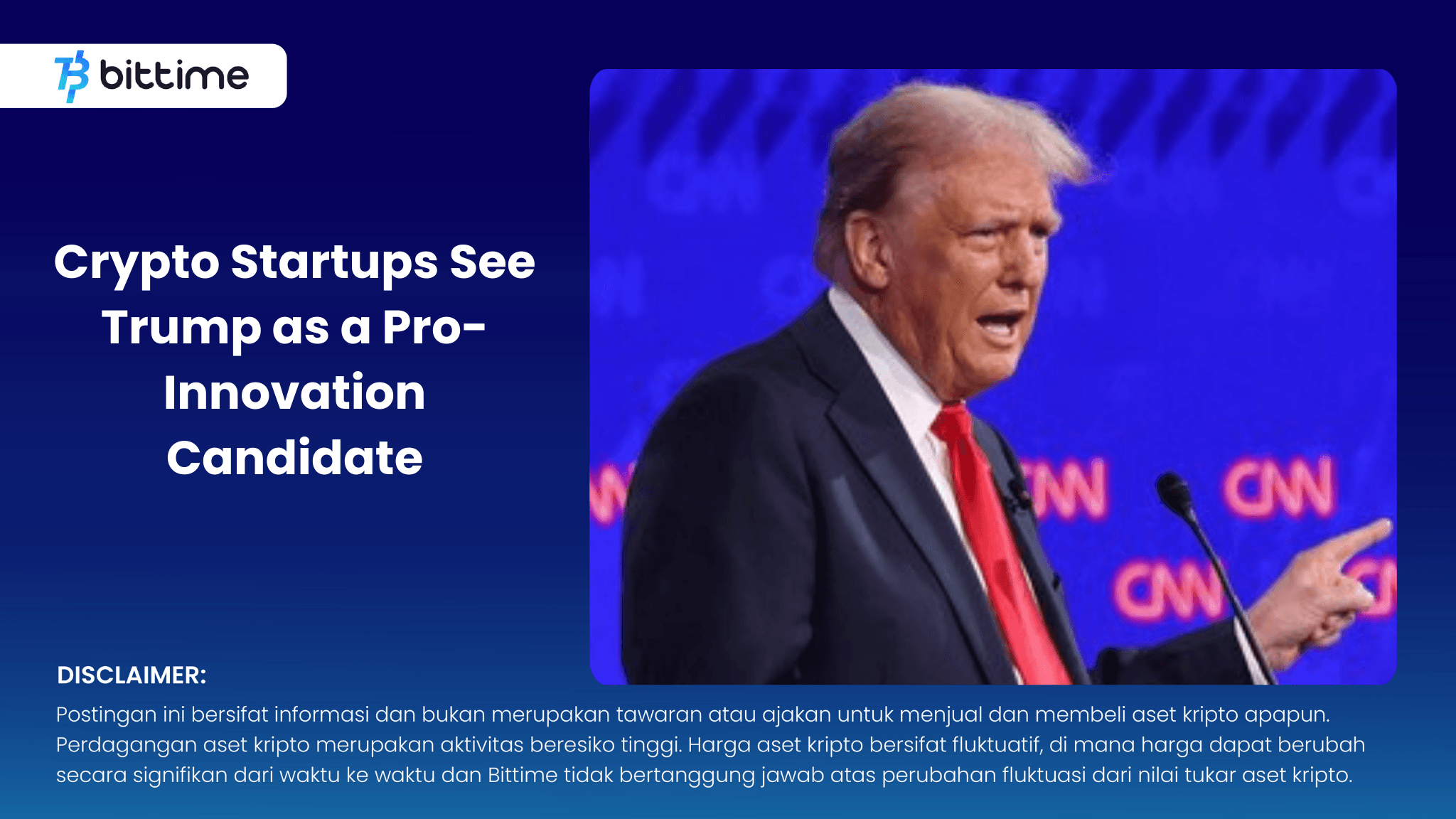 Crypto Startups See Trump as a Pro-Innovation Candidate