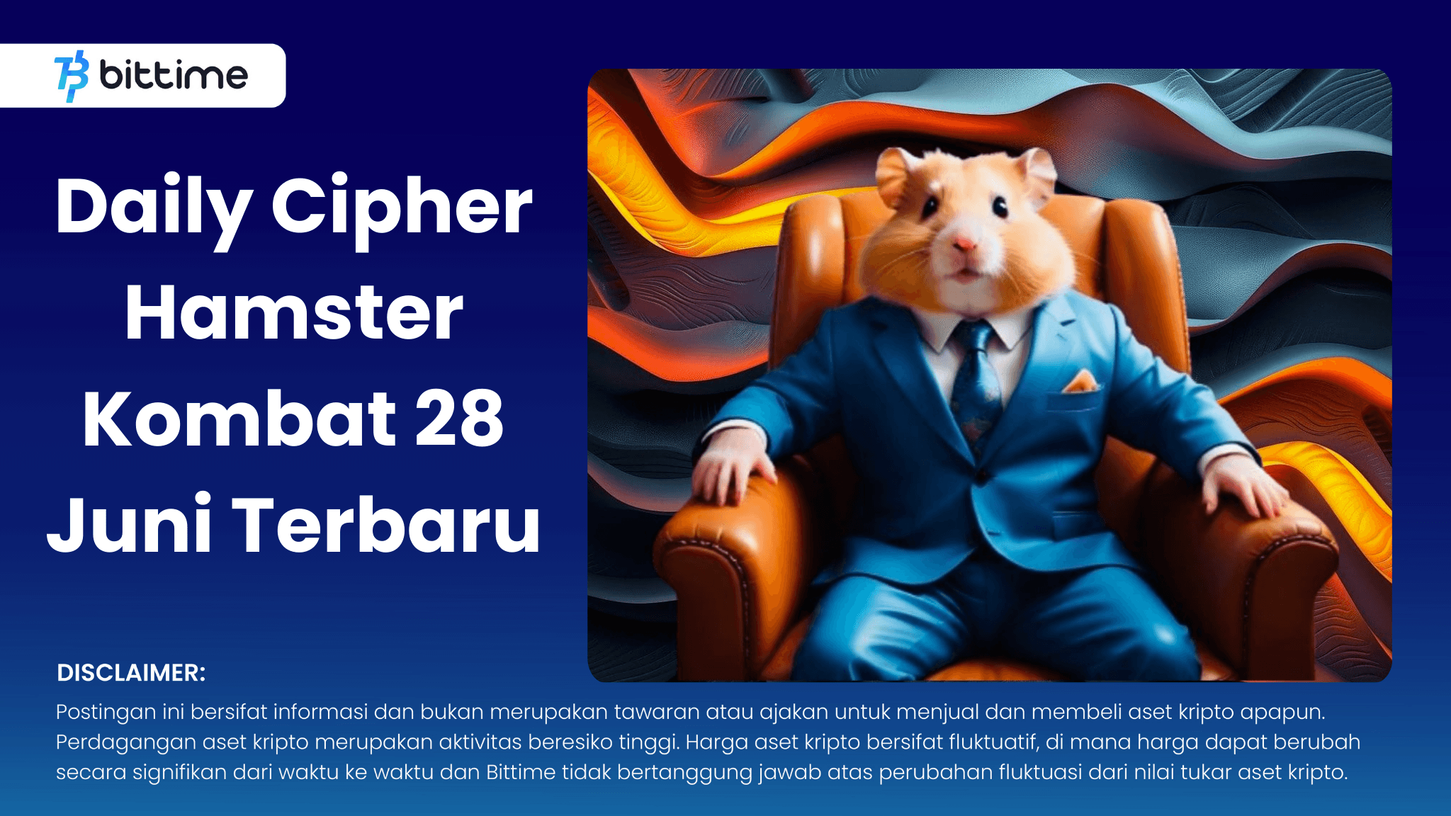 Daily Cipher Hamster Kombat 28 Juni Terbaru