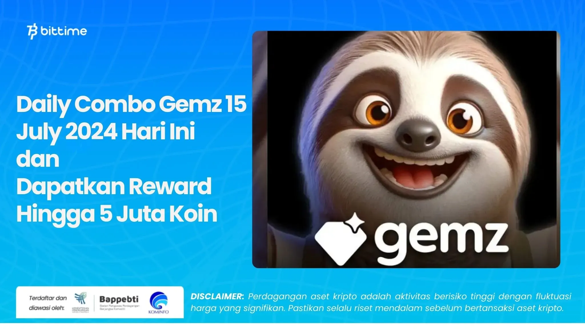 Daily Combo Gemz 15 July 2024 Hari Ini