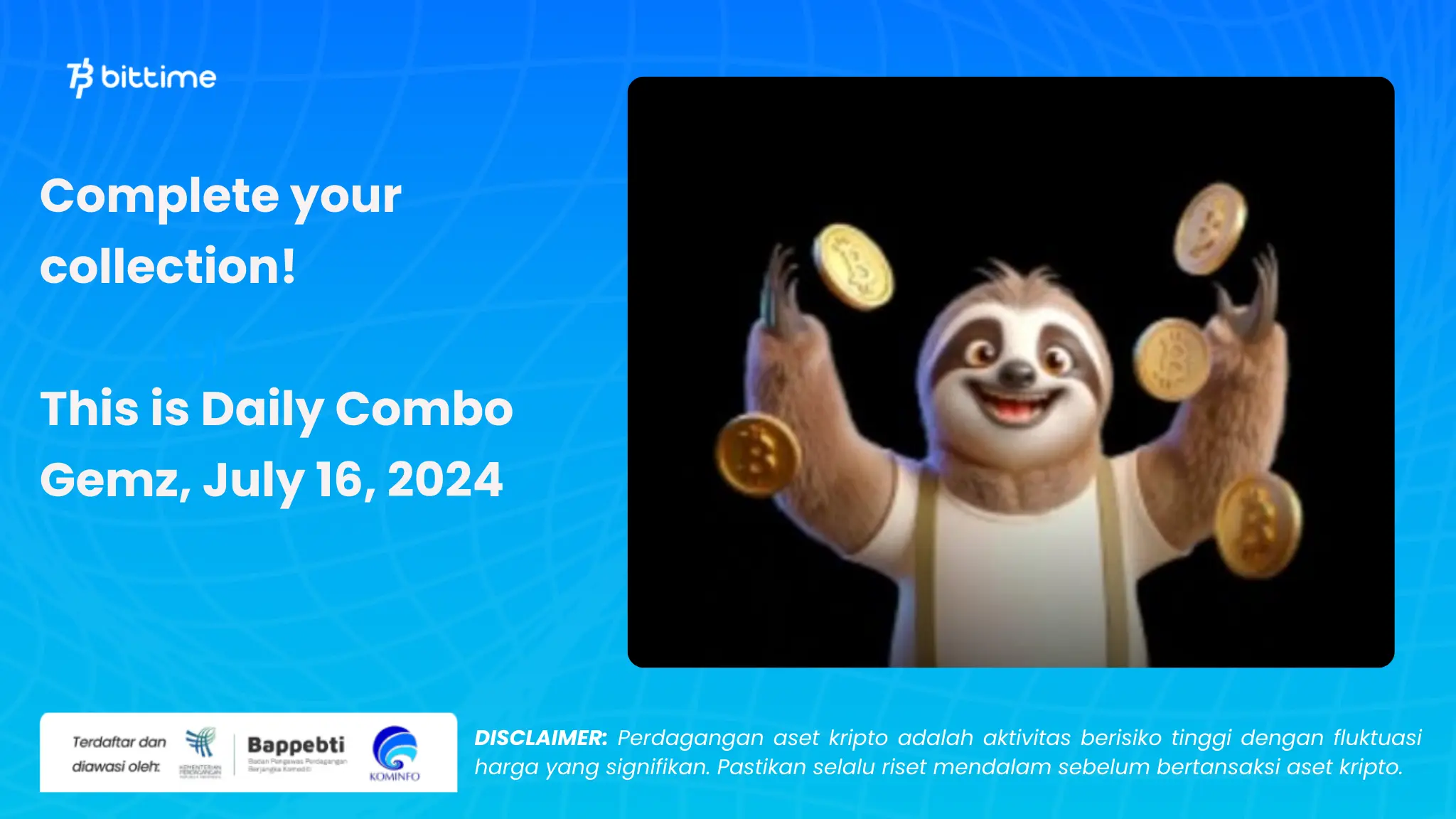 Complete your collection! This is Daily Combo Gemz, July 16, 2024