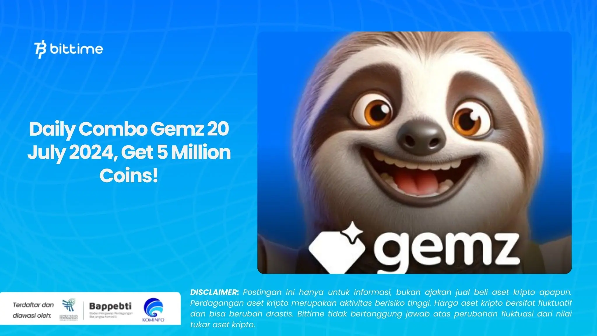 Daily Combo Gemz 20 July 2024, Get 5 Million Coins!