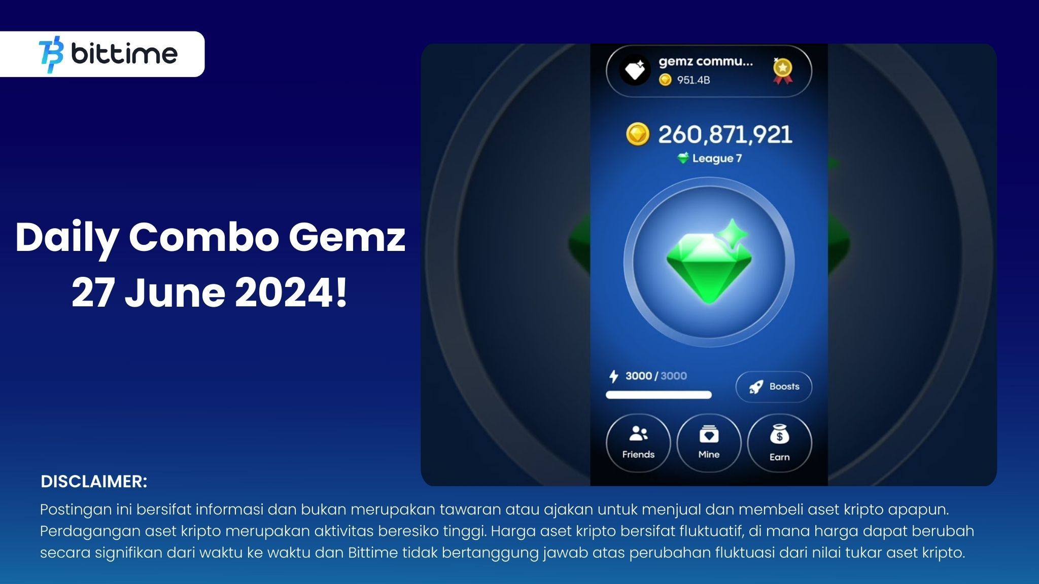 Daily Combo Gemz 27 June 2024: The Key to More Abundant Gemz Airdrops!