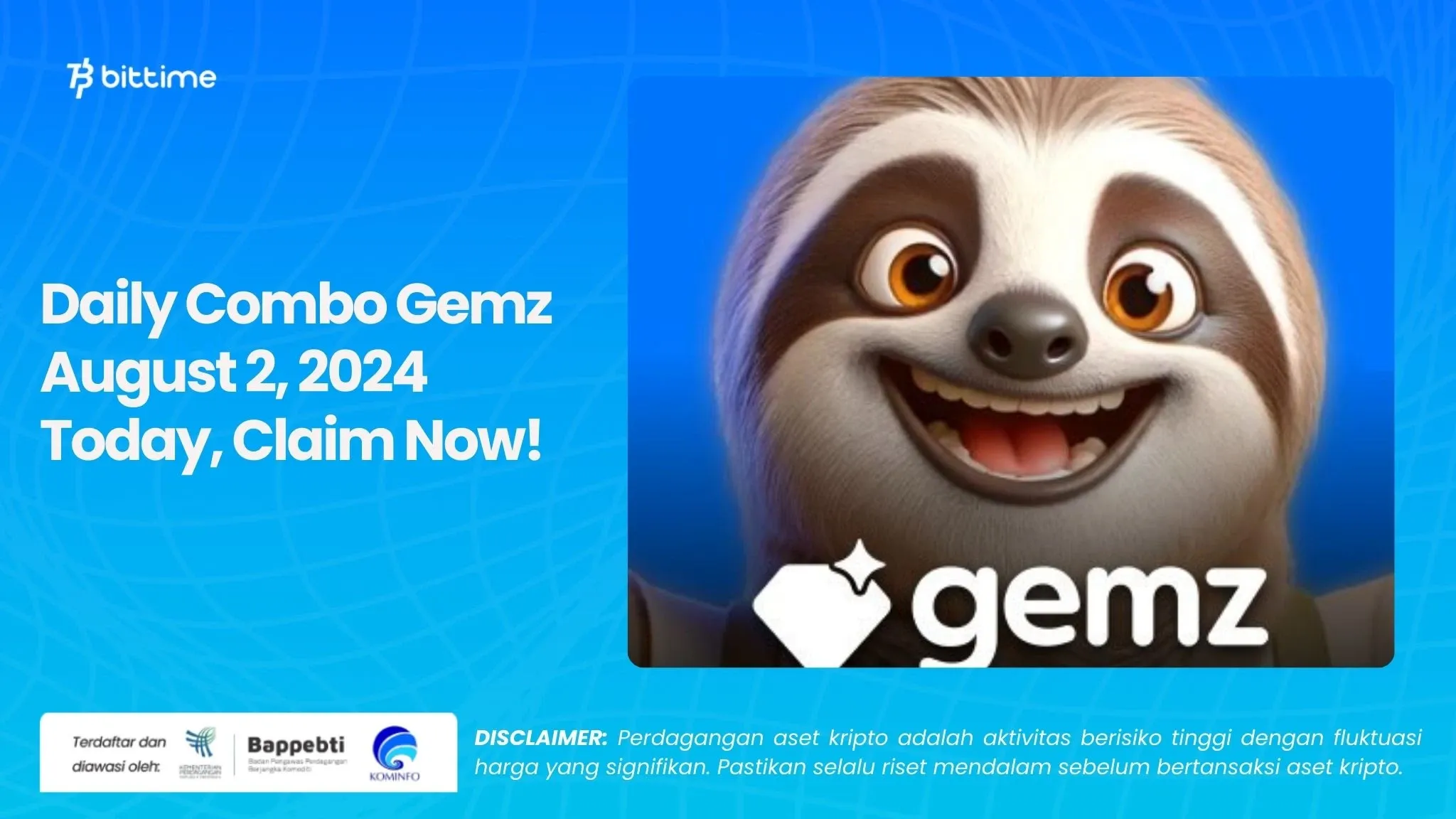Daily Combo Gemz August 2 2024 Today Claim Now!