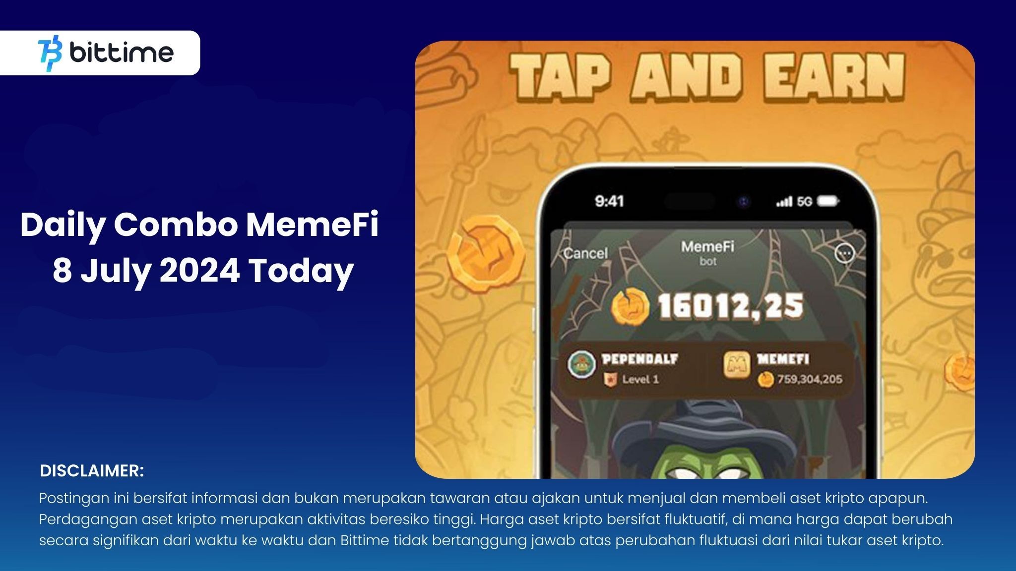 Daily Combo MemeFi 8 July 2024 Today