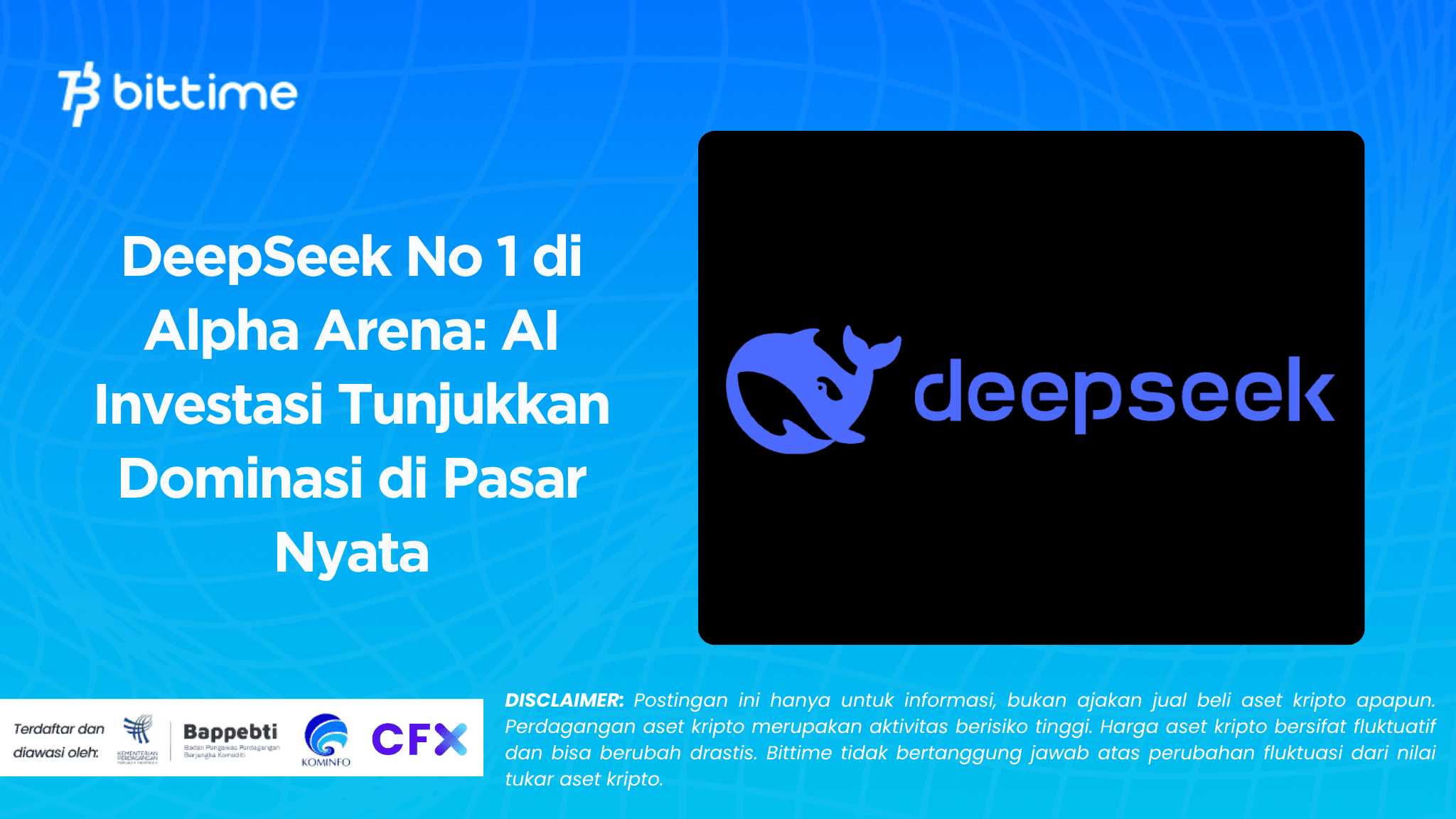 DeepSeek No. 1 in Alpha Arena: Investment AI Outperforms GPT-5 and Grok