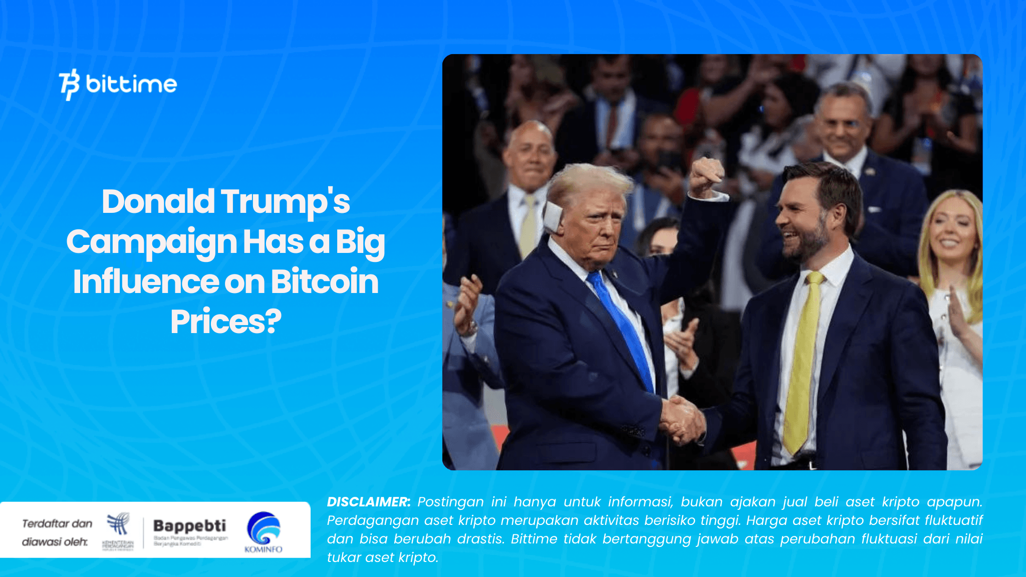 Donald Trump's Campaign Has a Big Influence on Bitcoin Prices?