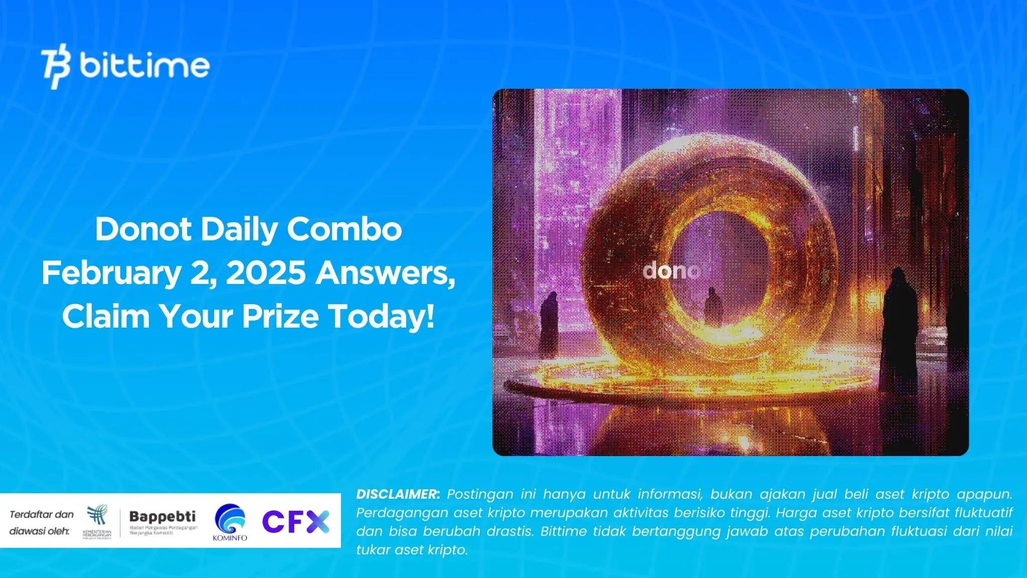 Donot Daily Combo February 2, 2025 Answers, Claim Your Prize Today!