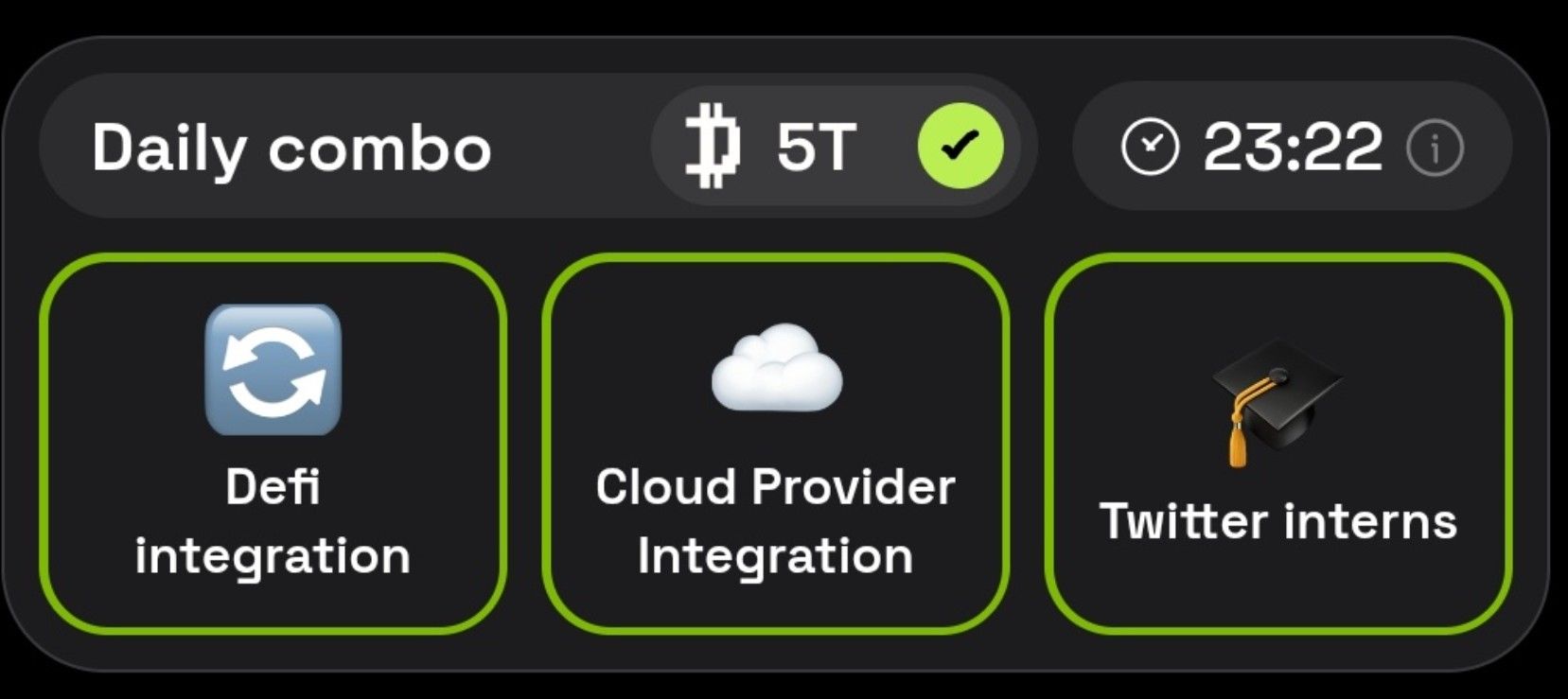 Dropee Daily Combo 1 September 2025