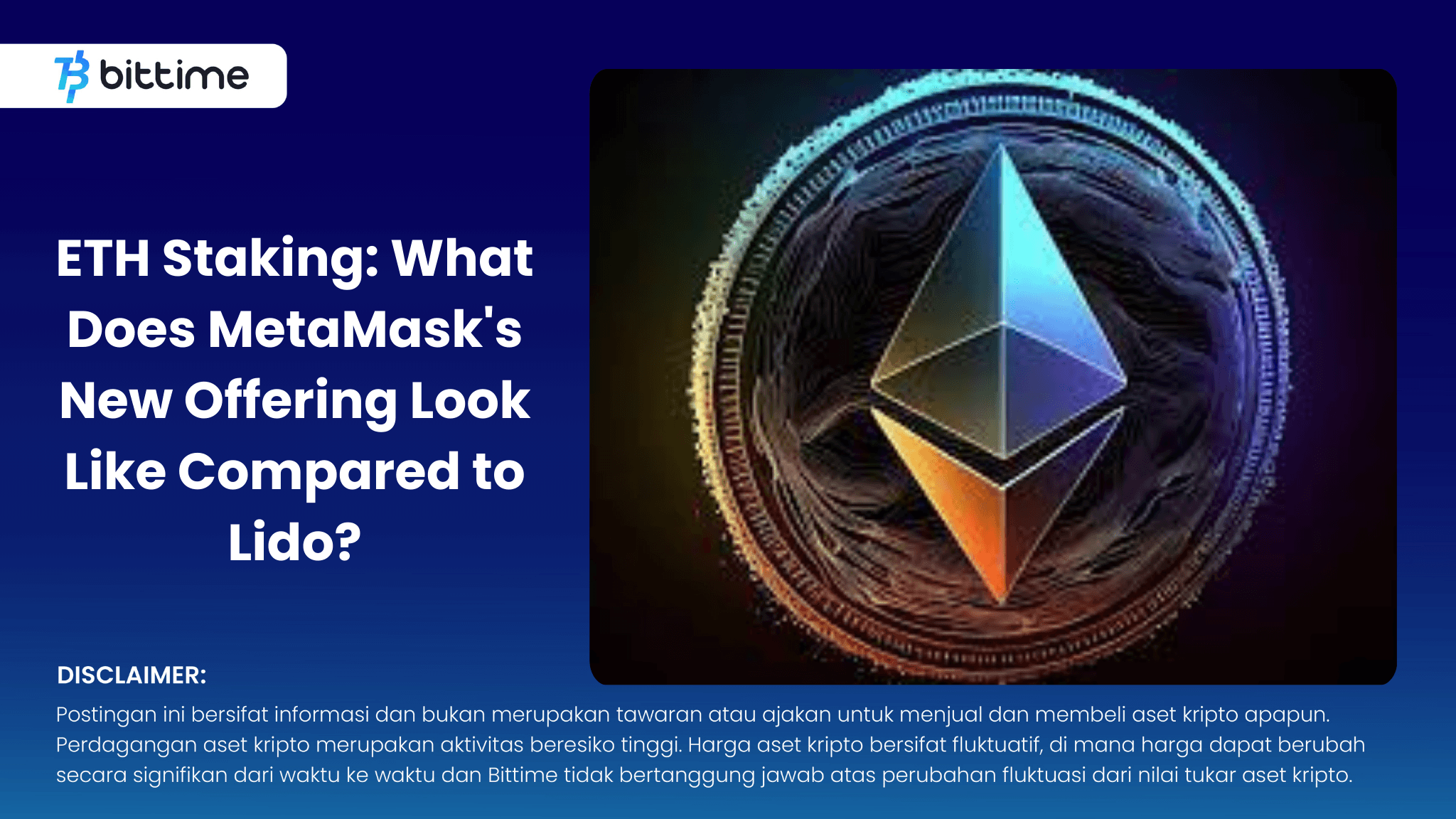 ETH Staking: What Does MetaMask's New Offering Look Like Compared to Lido?