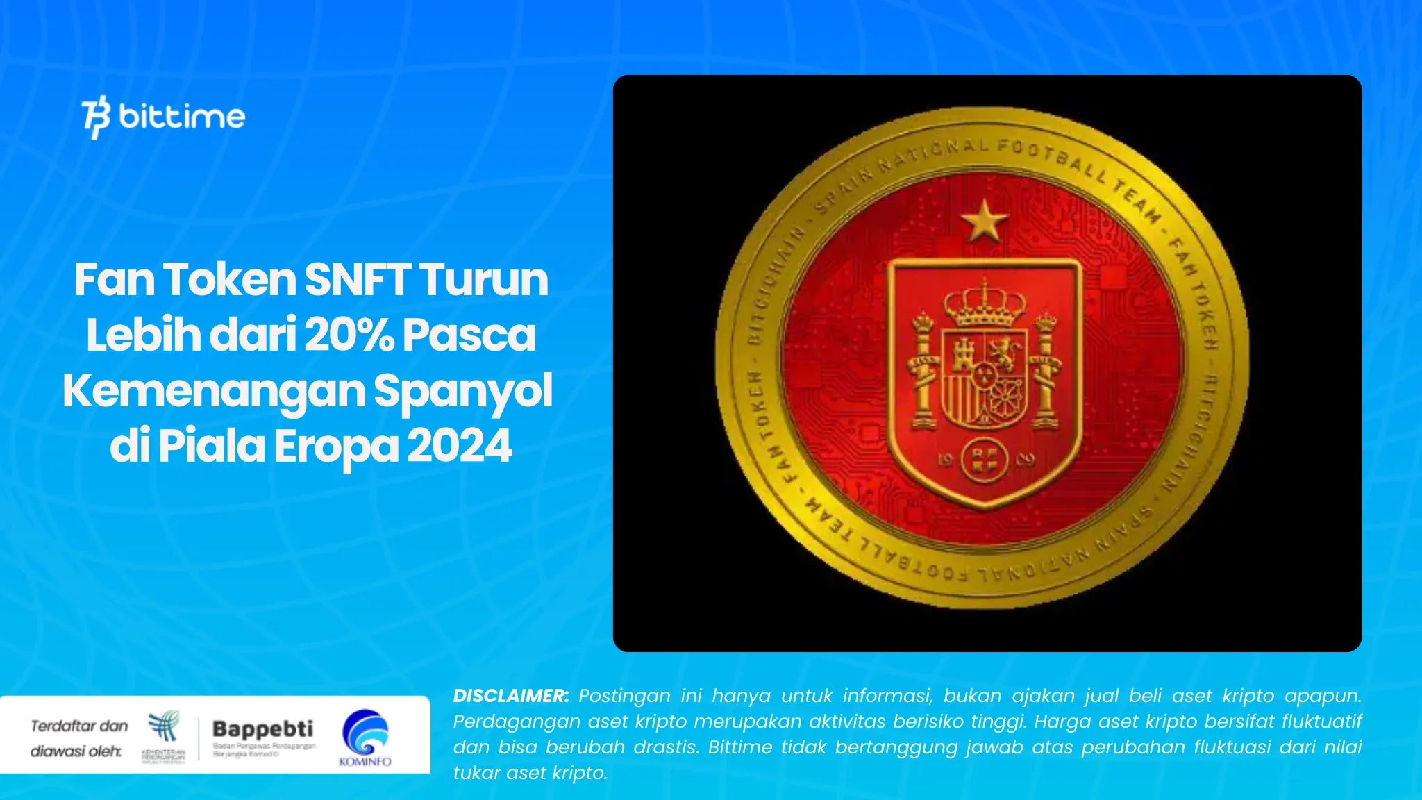 Fan Token SNFT Turun Lebih dari 20%