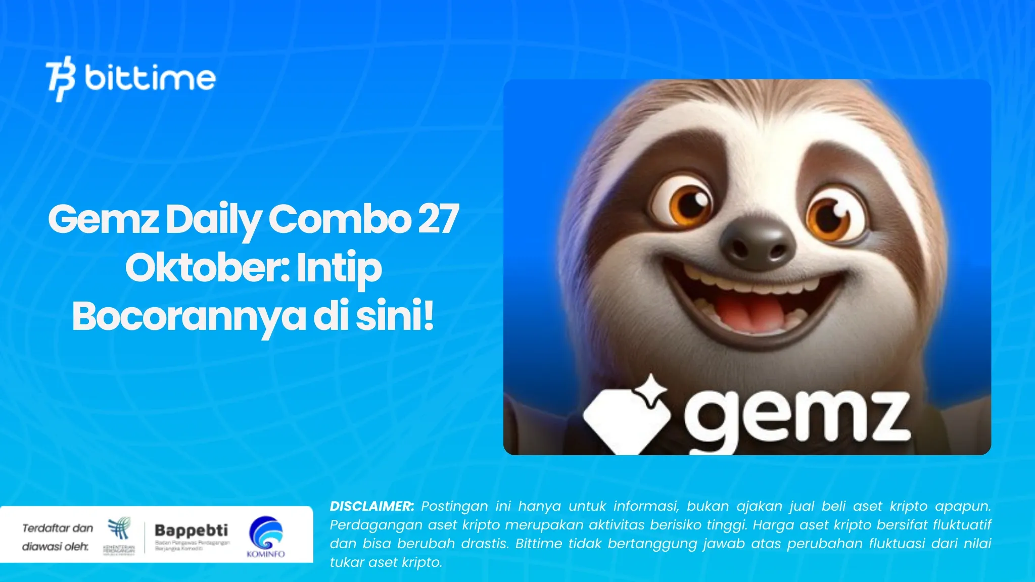Gemz Daily Combo 27 Oktober: Intip Bocorannya di sini!
