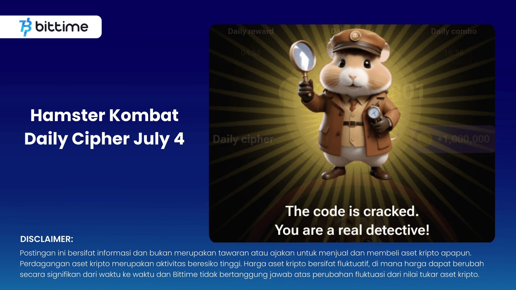 Hamster Kombat Daily Cipher July 4th