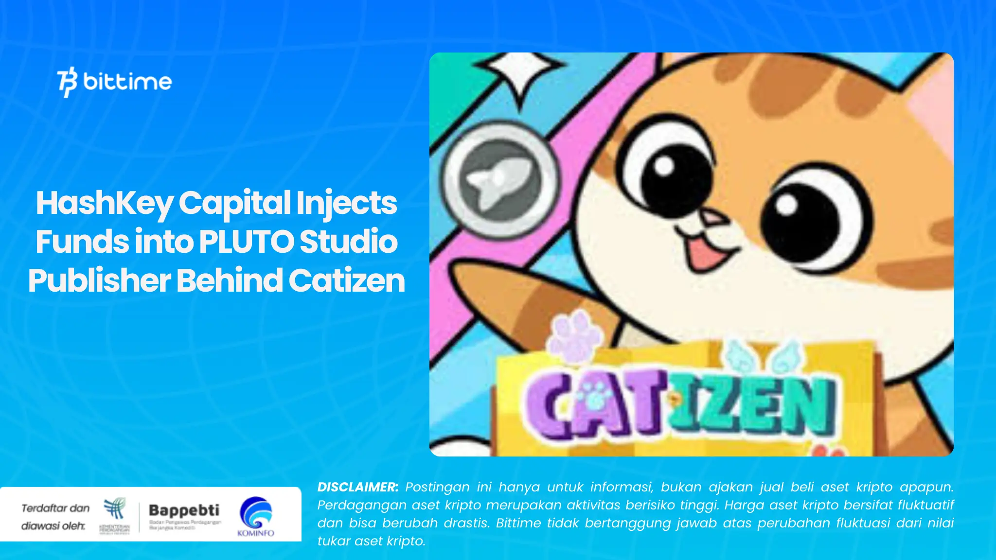 HashKey Capital Injects Funds into PLUTO Studio Publisher Behind Catizen