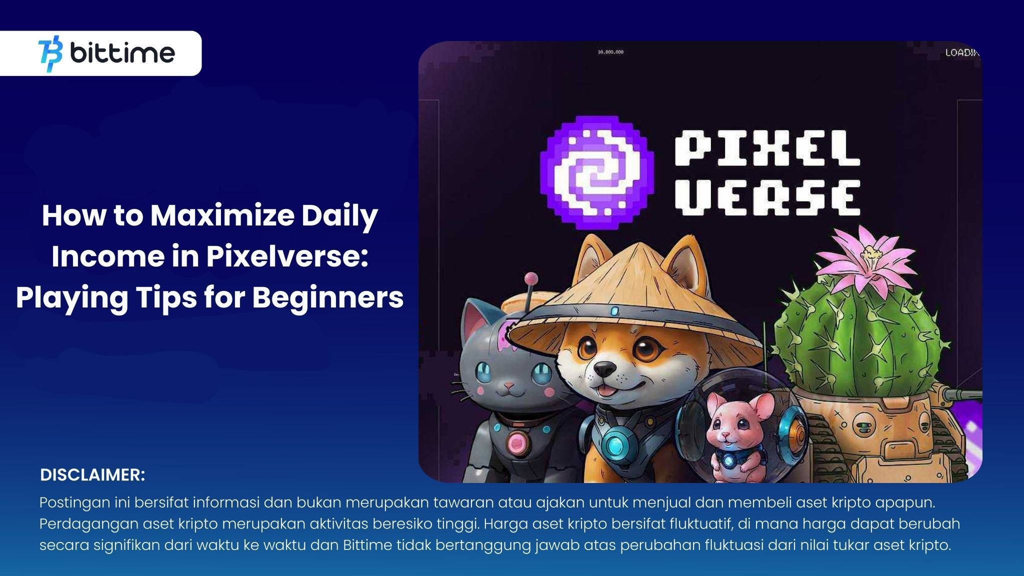 How to Maximize Daily Income in Pixelverse: Playing Tips for Beginners