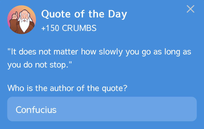 Hrum Quote Of The Day 31 Januari 2025: It does not matter how slowly ...