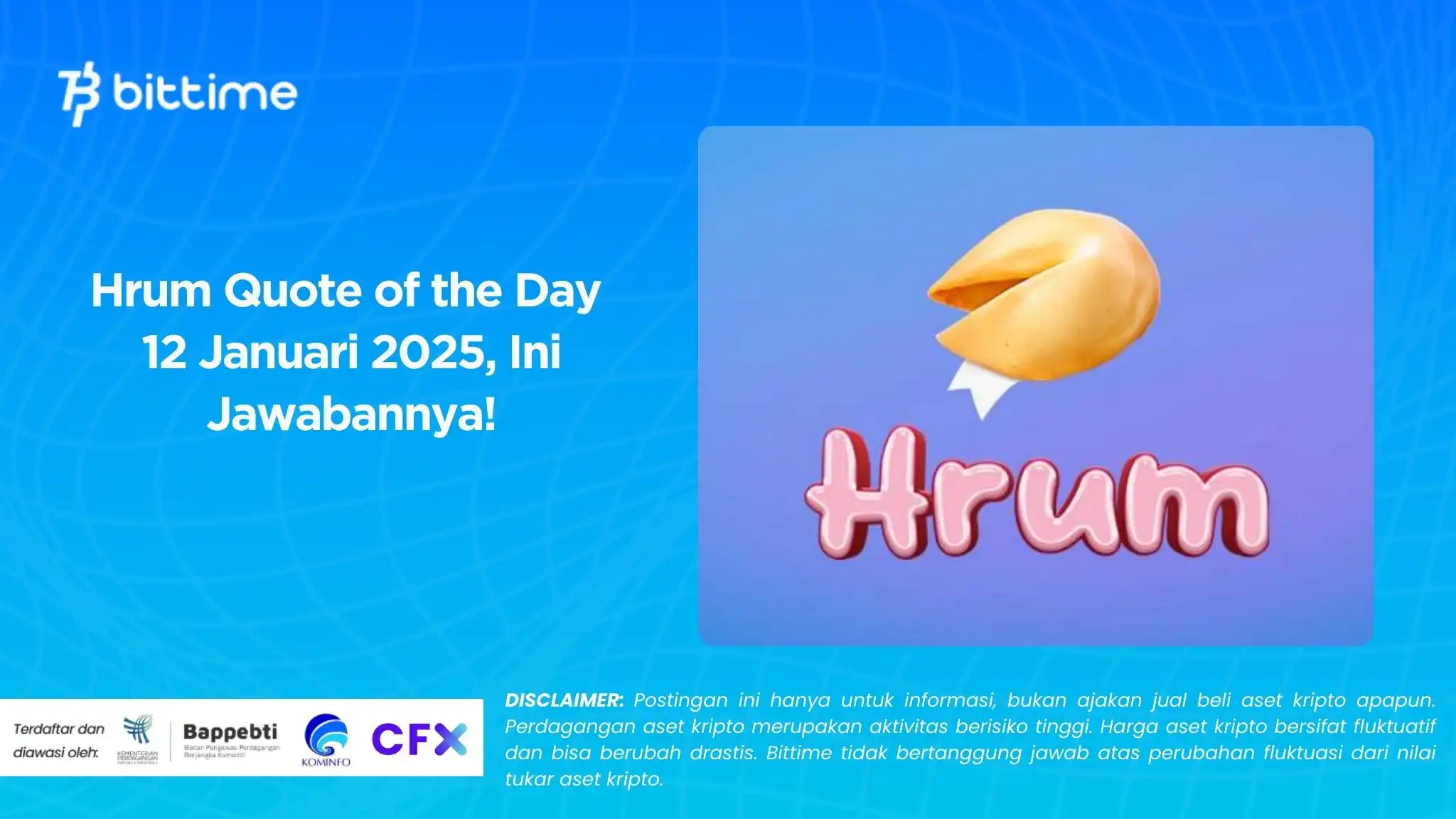 Hrum Quote of the Day 12 Januari 2025, Ini Jawabannya!