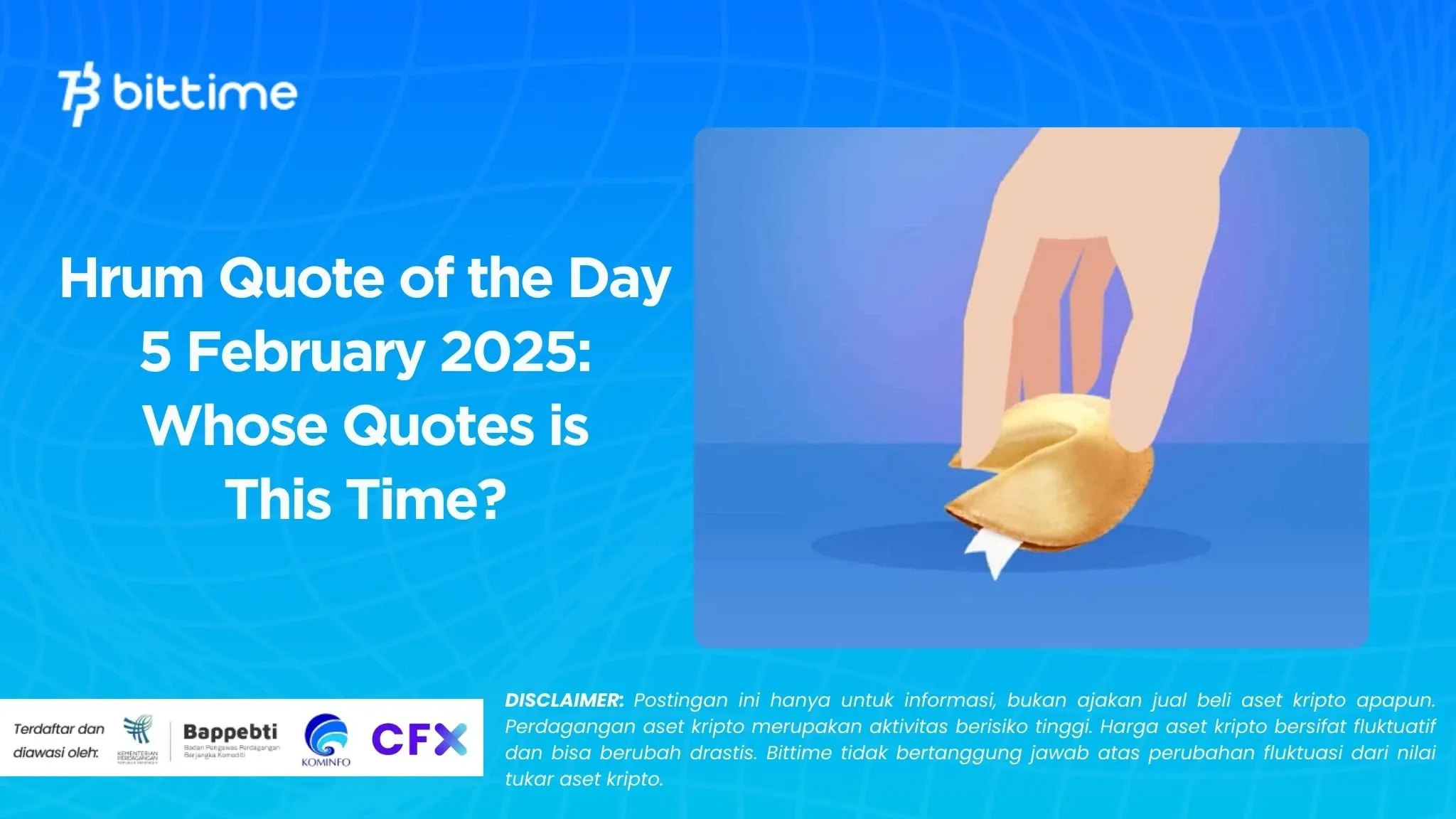 Hrum Quote of the Day 5 February 2025: Whose Quotes is This Time?