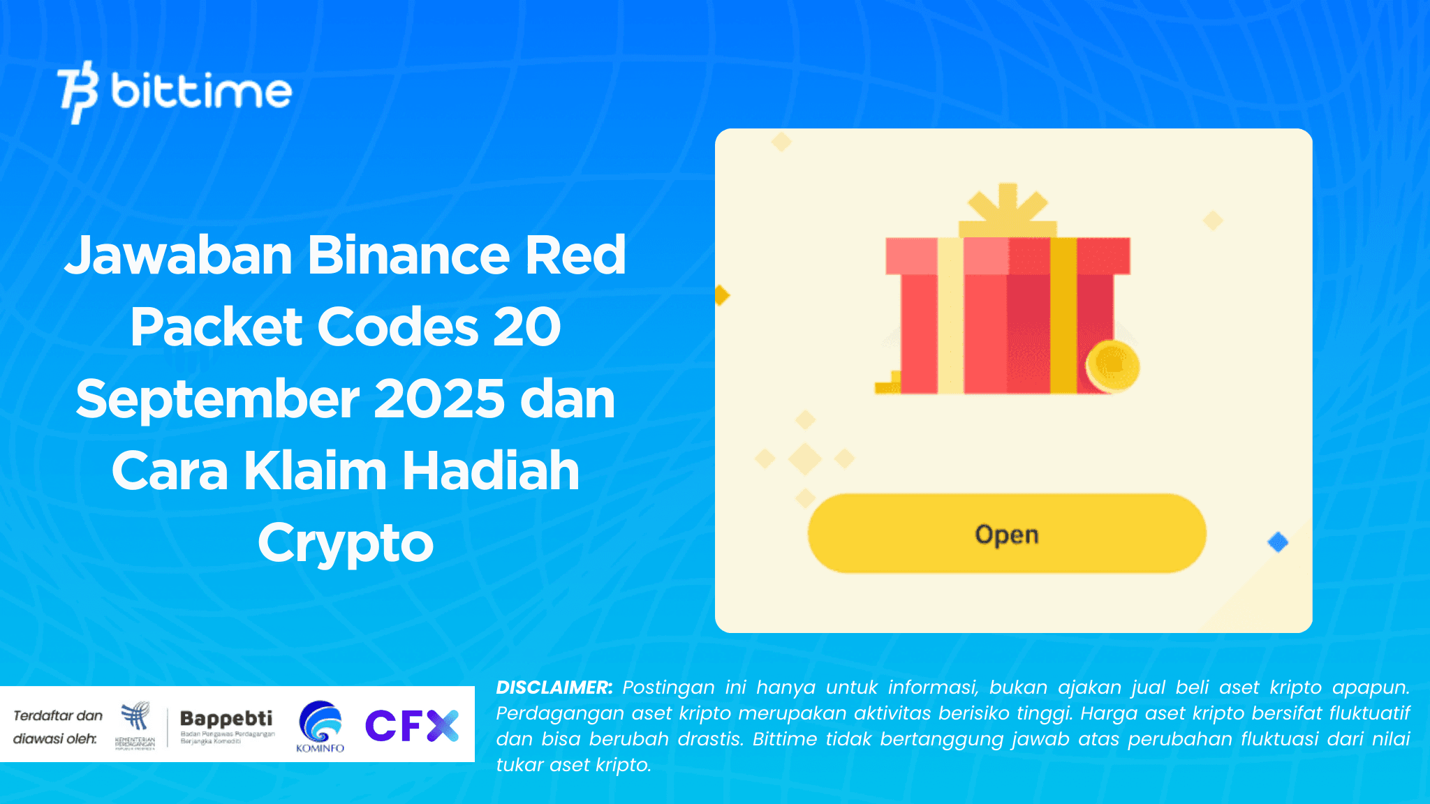 Jawaban Lengkap Binance Red Packet Codes 20 September 2025 dengan ...