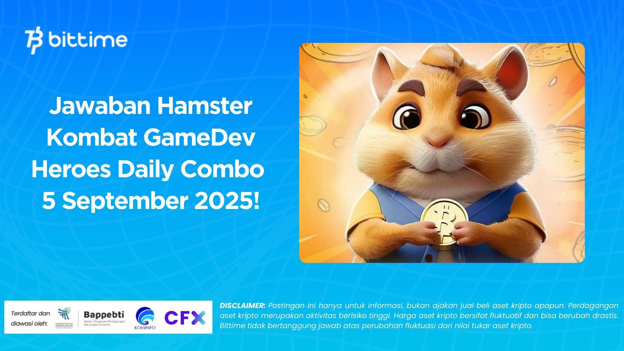 Hamster Kombat GameDev Heroes Daily Combo September 5, 2025