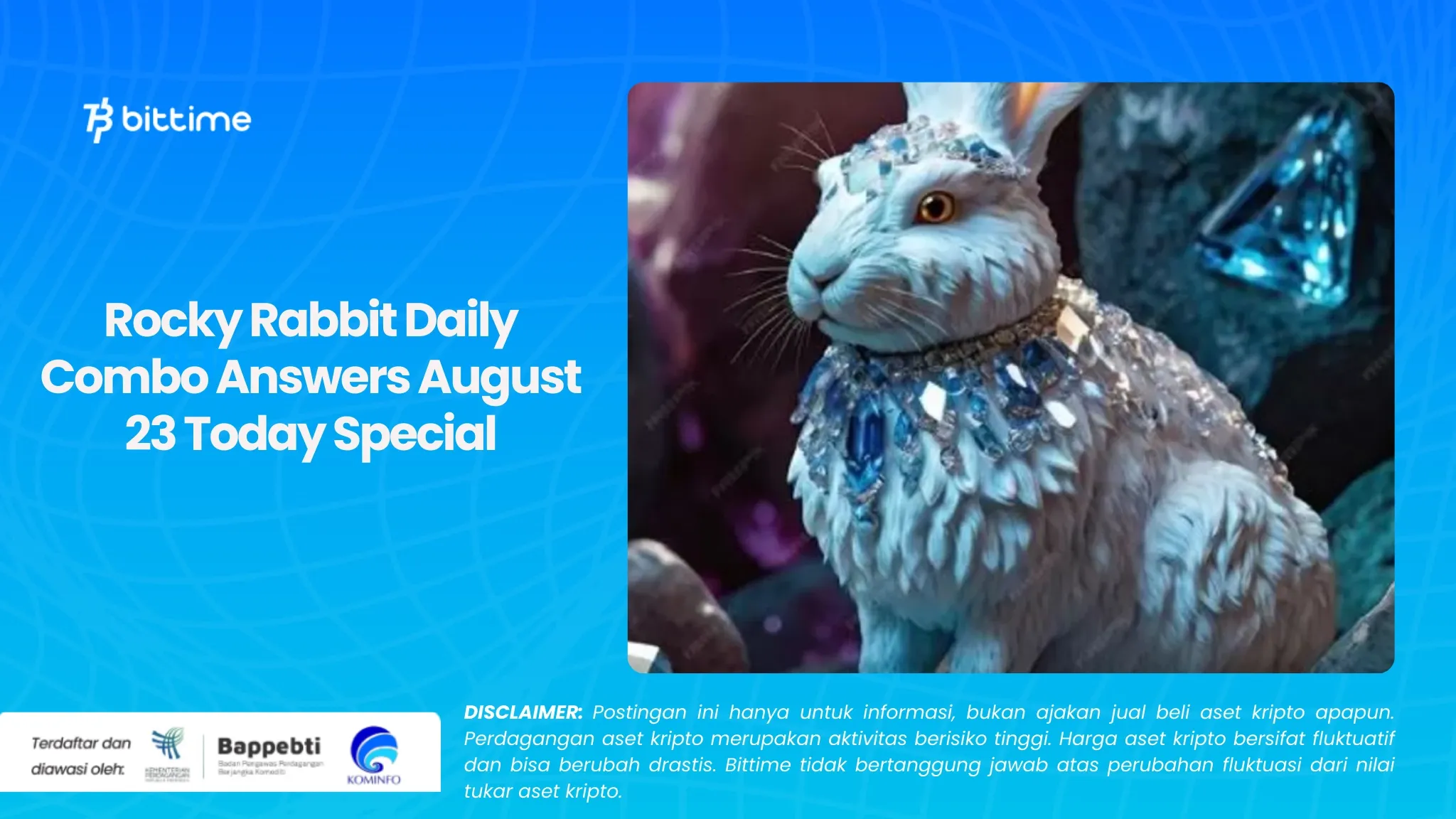 Rocky Rabbit Daily Combo Answers August 23 Today Special