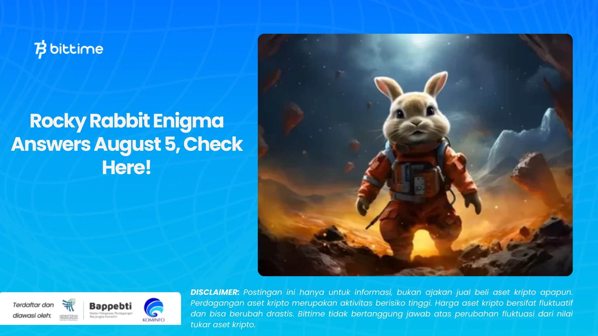 Rocky Rabbit Enigma August 5
