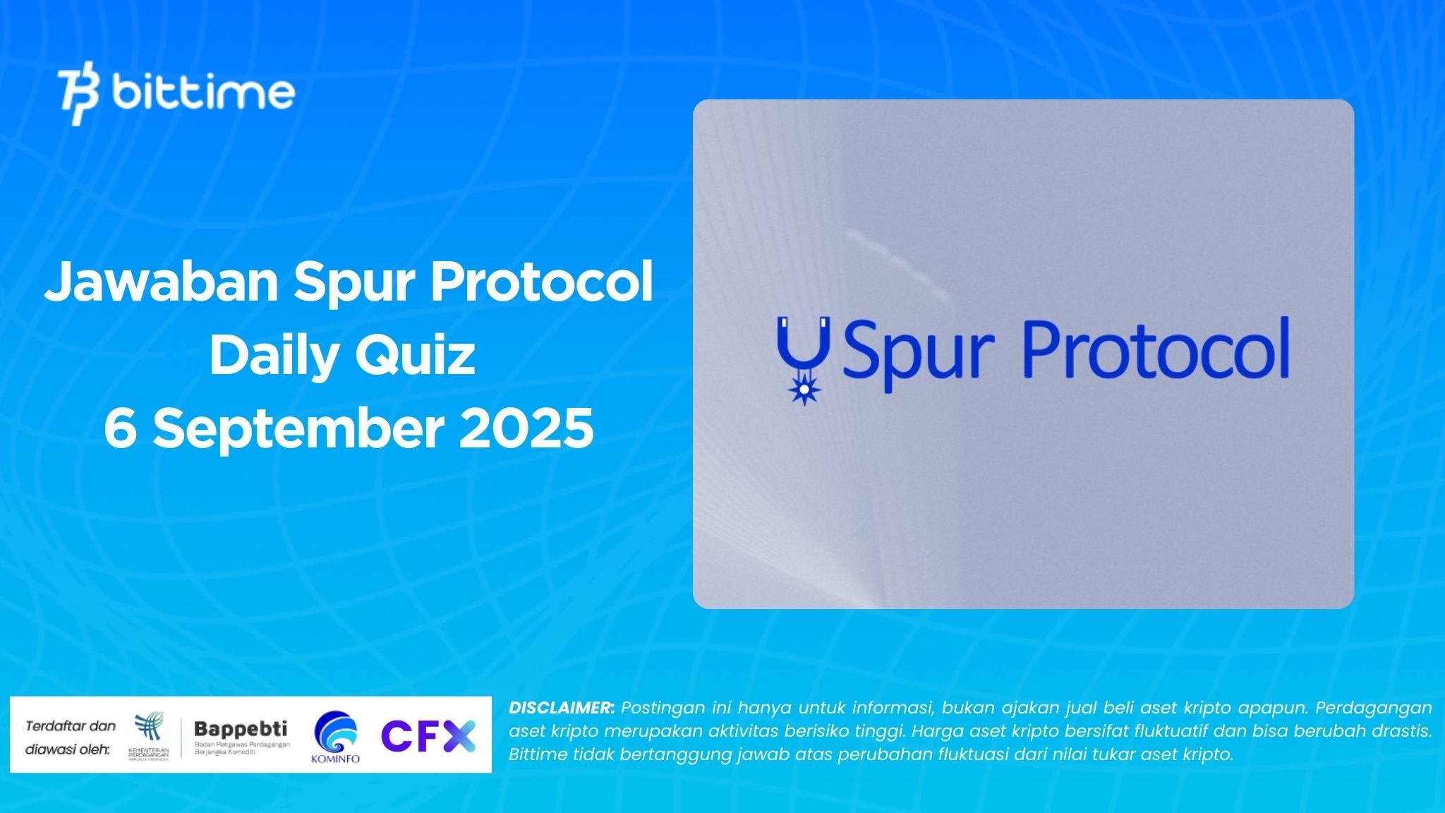 Spur Protocol Daily Quiz September 6, 2025