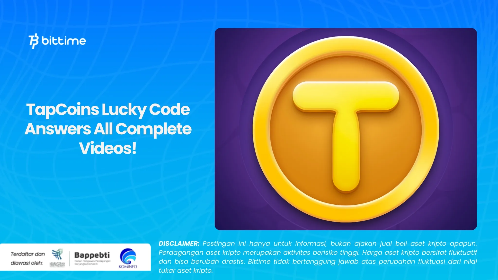TapCoins Lucky Code Answers