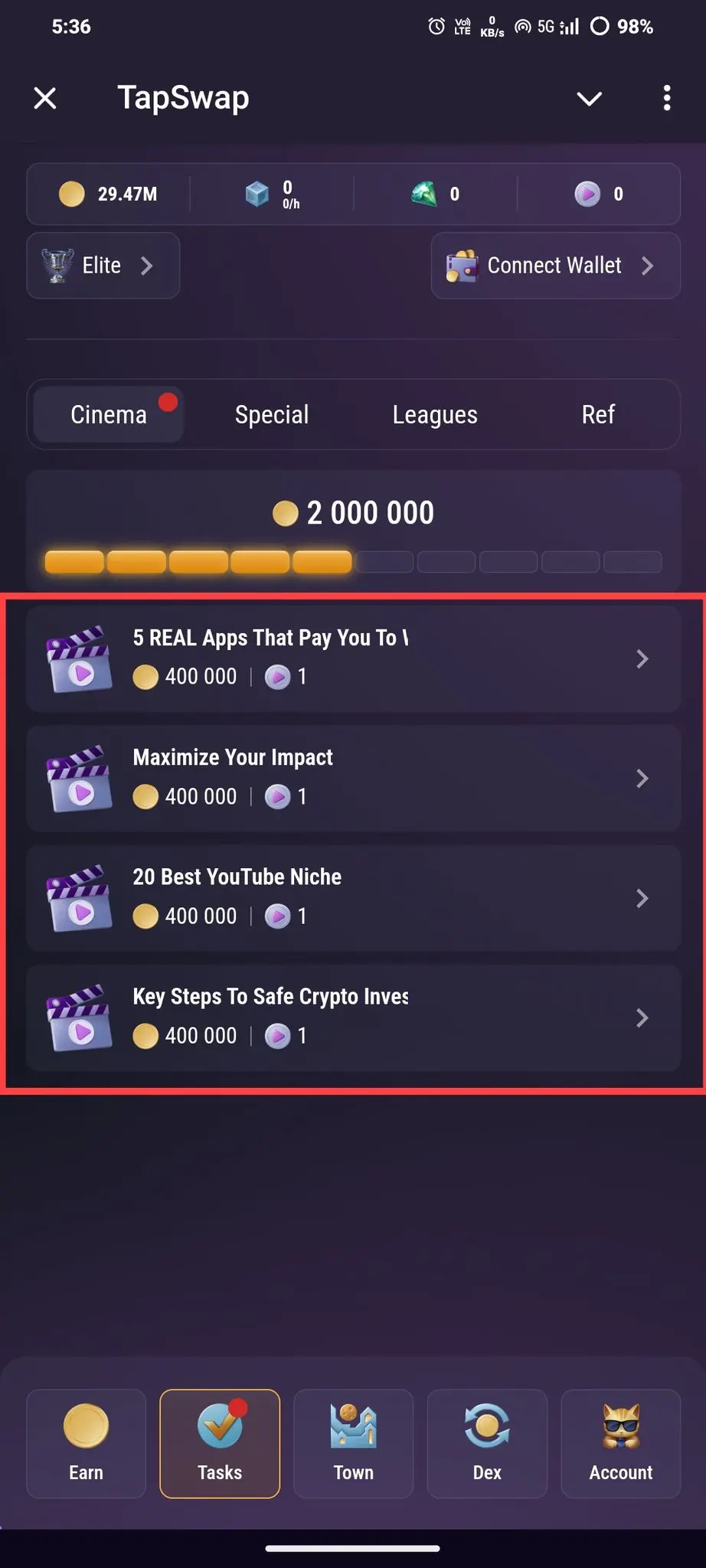 TapSwap Code Answers 10 August 2024, New Update!