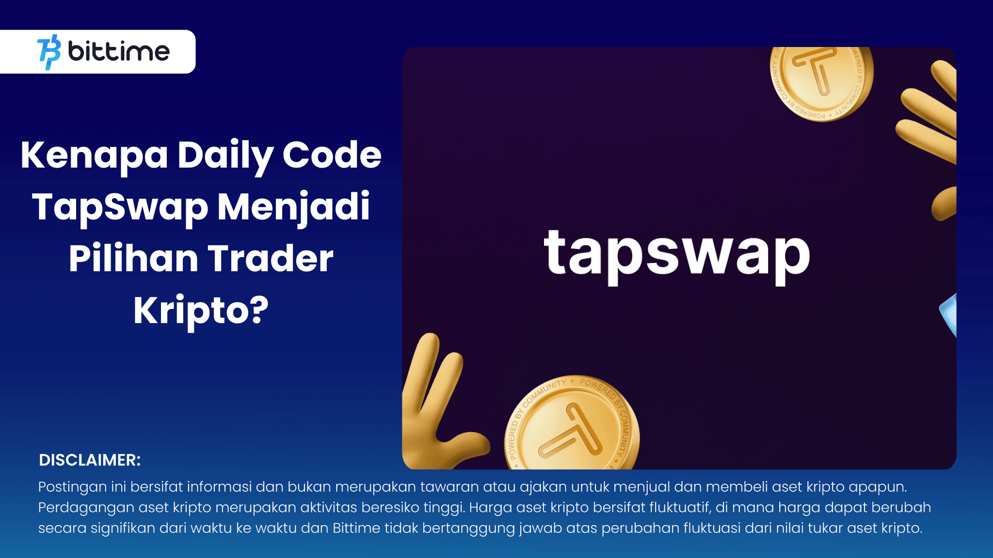 Kenapa Daily Code TapSwap Menjadi Pilihan Trader Kripto?