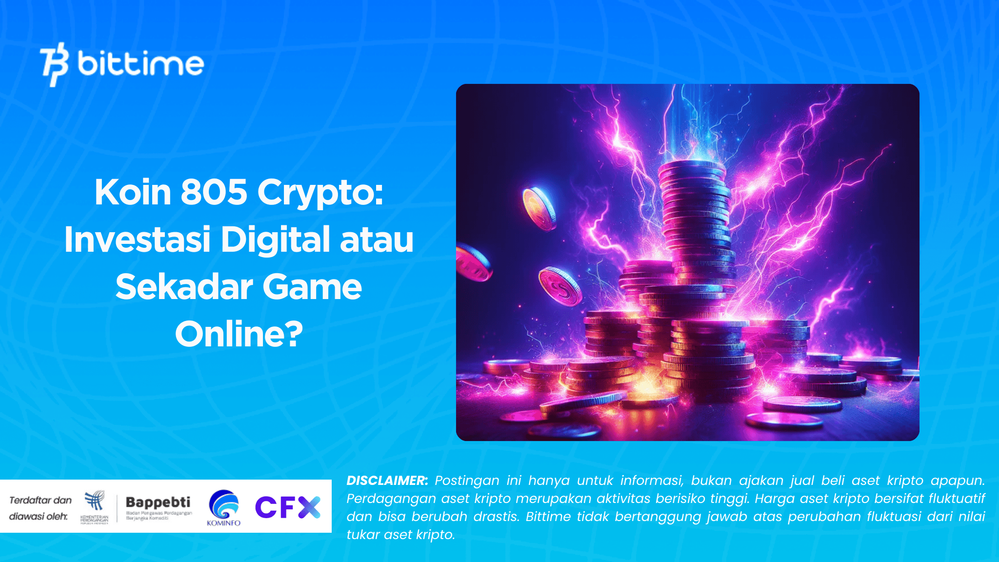 Koin 805 Crypto: Investasi Digital atau Sekadar Game Online?