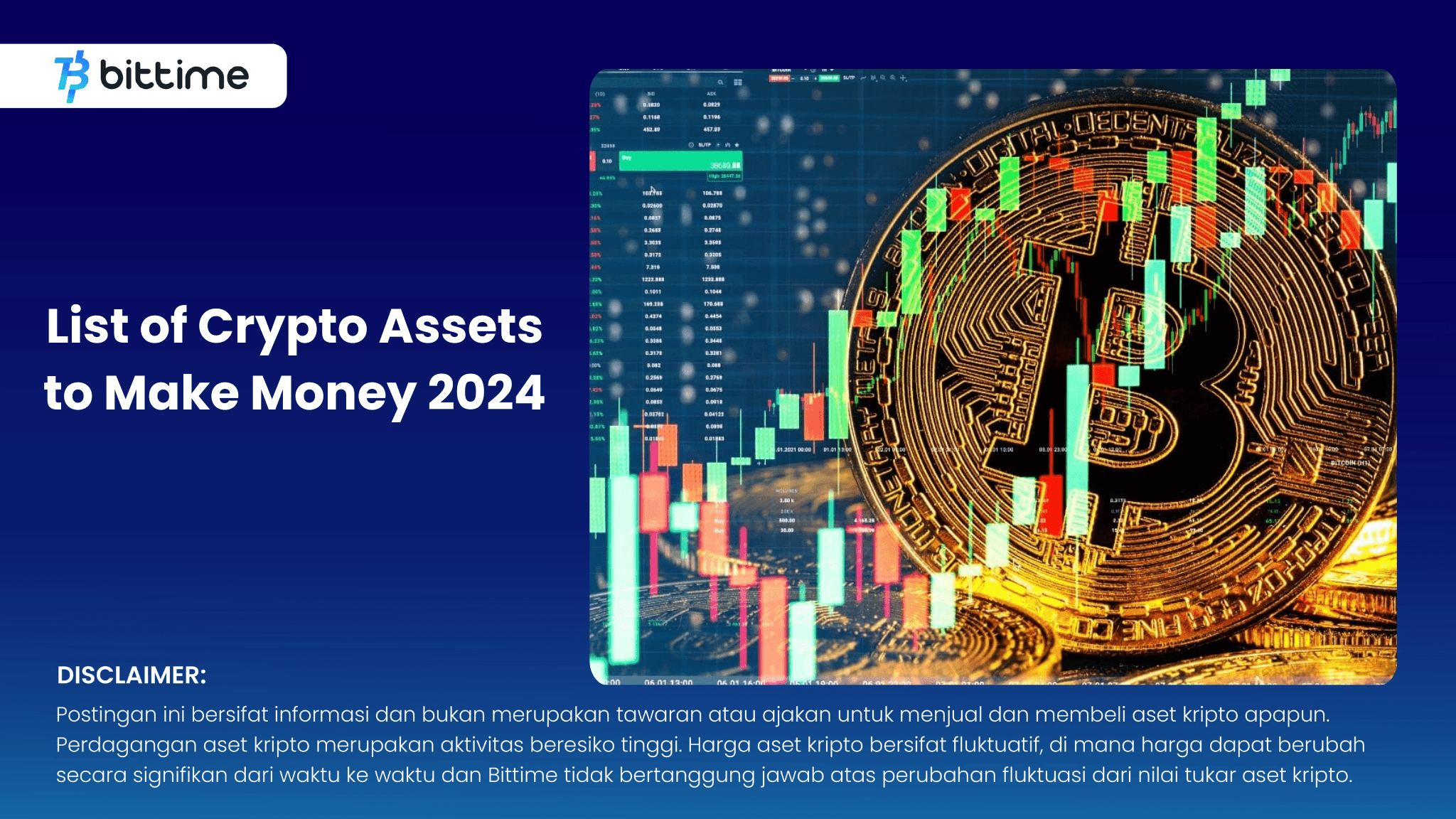 List of Crypto Assets to Make Money 2024